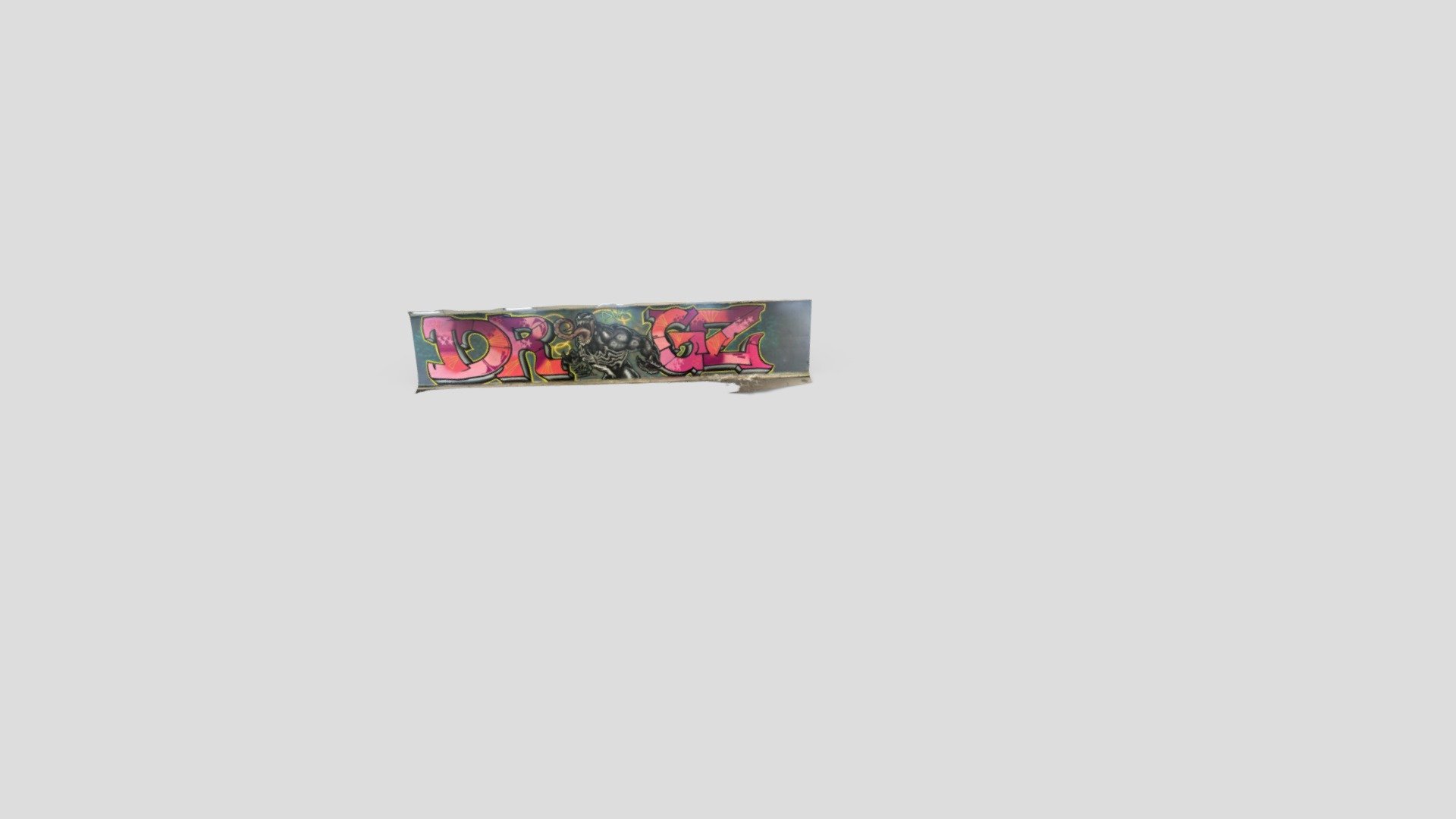 Venom Graffiti Subway Wall - Download Free 3D model by Astros Models ...