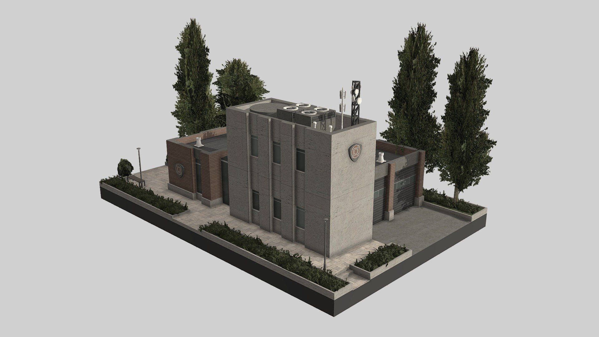 Local Fire Department (cities:skylines Assets) - Buy Royalty Free 3D ...