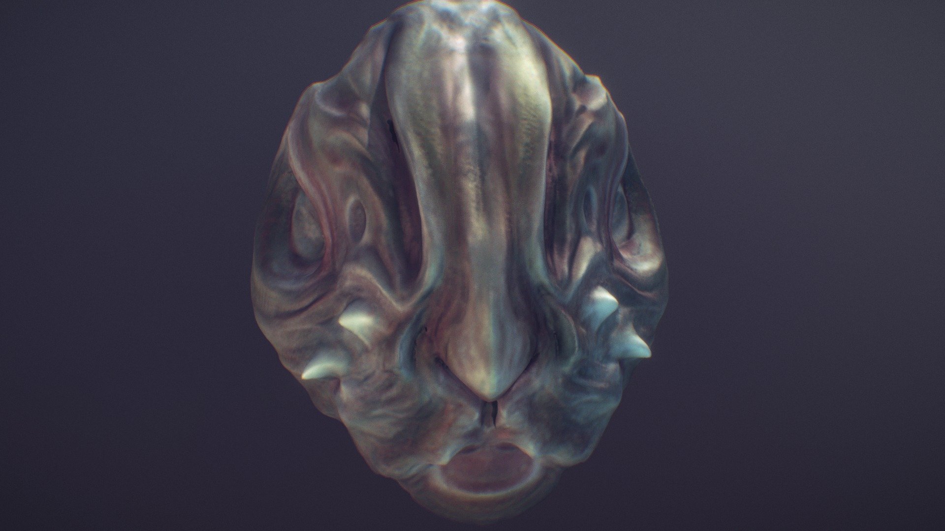 Alien Head - Download Free 3D model by keerah [a8507ac] - Sketchfab