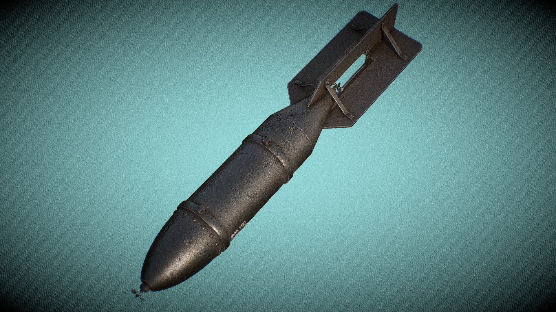 Fab-250| The soviet aviation bomb - Download Free 3D model by CATholic [a85096c] - Sketchfab