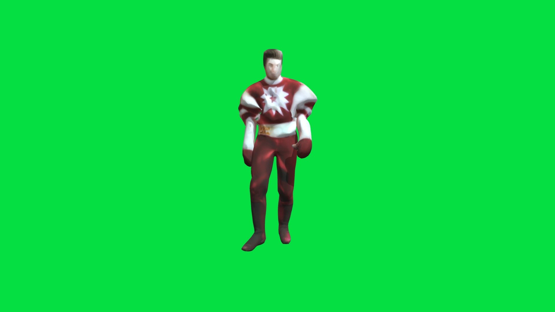 Shaktimaan Walking 3d model fts - Download Free 3D model by sunnykhude ...