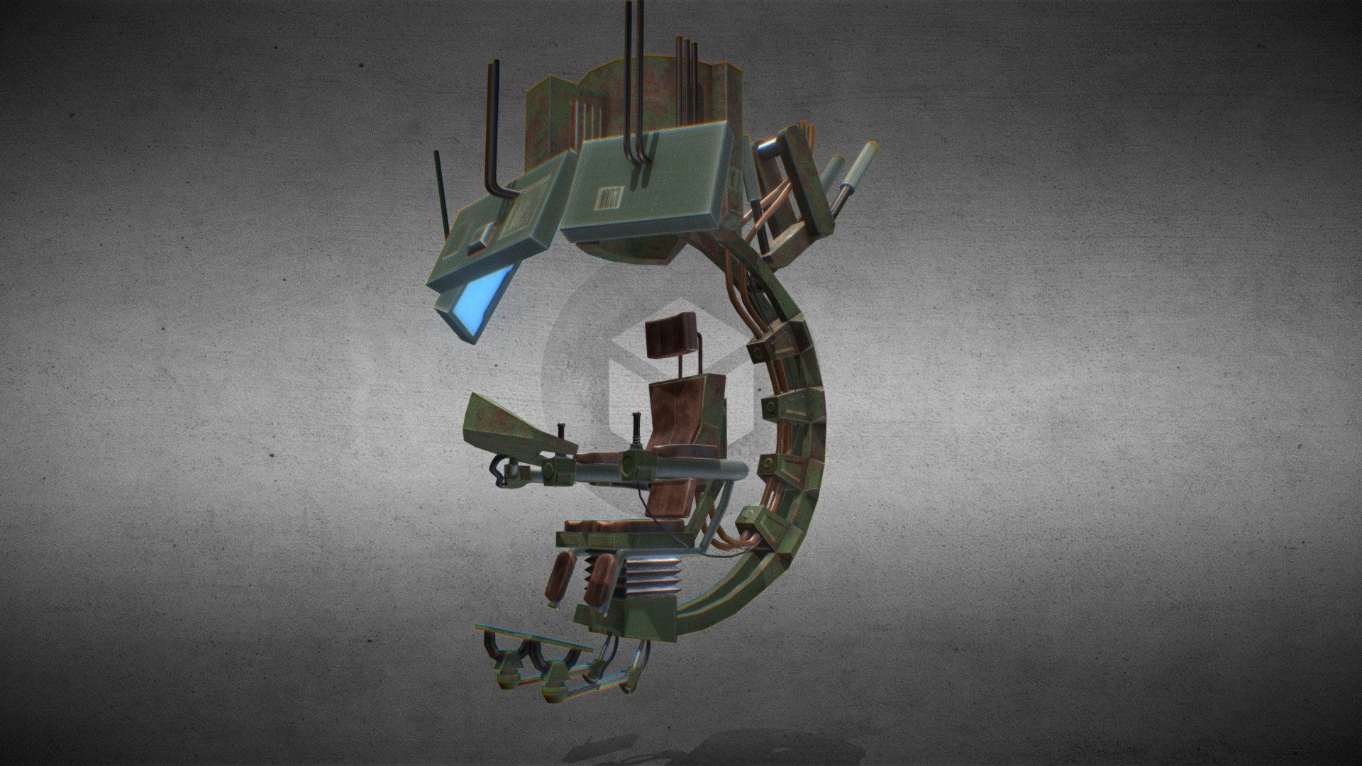 Pilot's Chair - 3D model by The_Grouch_Art (@The_Grouch) [a851916 ...
