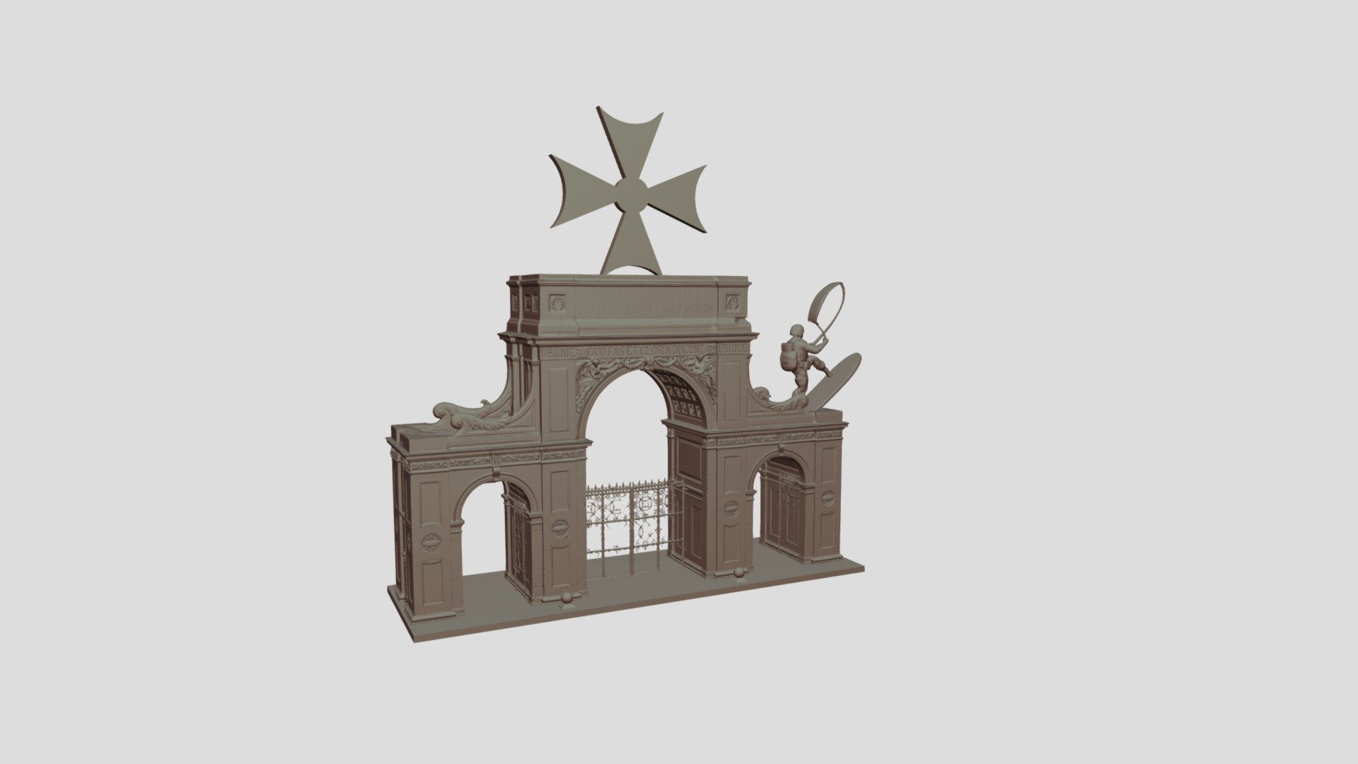 Royal Engineers’ Memorial at Brompton Barracks - 3D model by Tactical ...