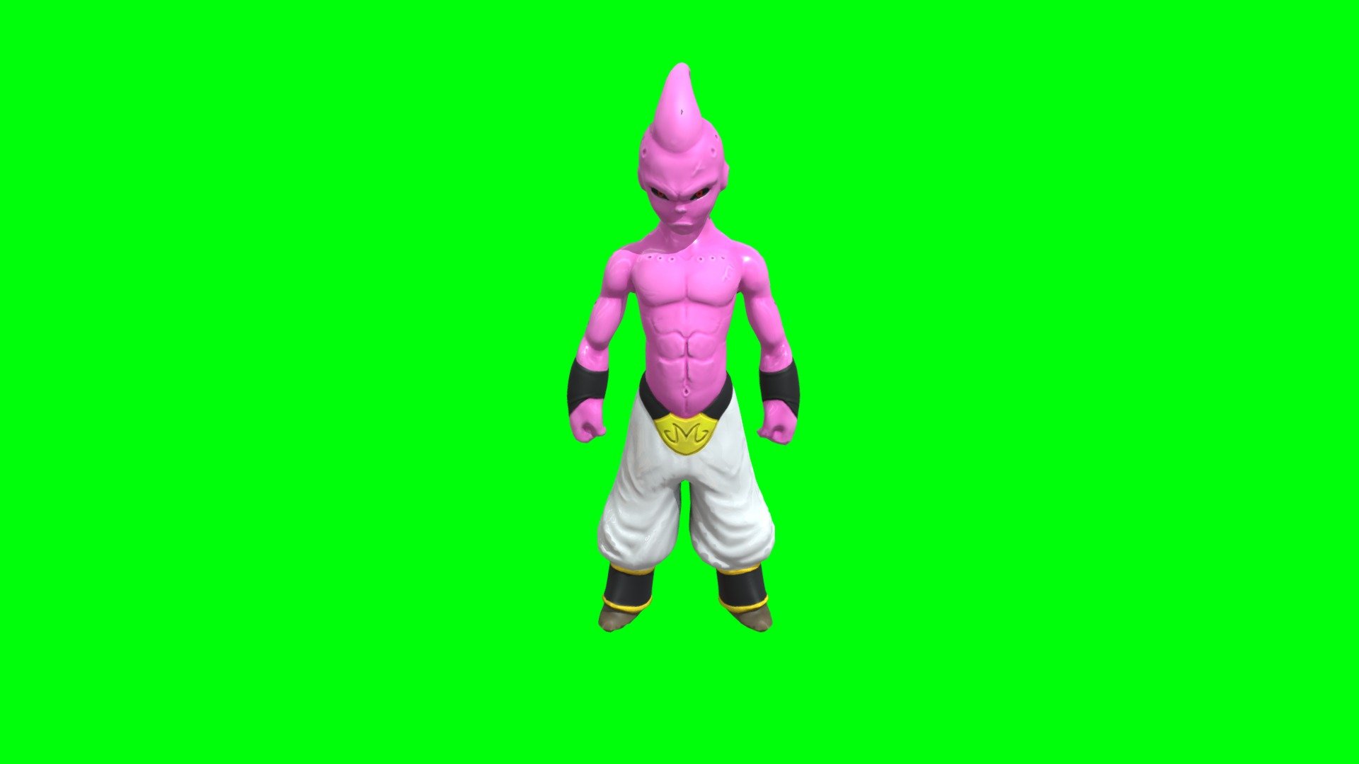 kid_buu - 3D model by dondifur [a8552c3] - Sketchfab
