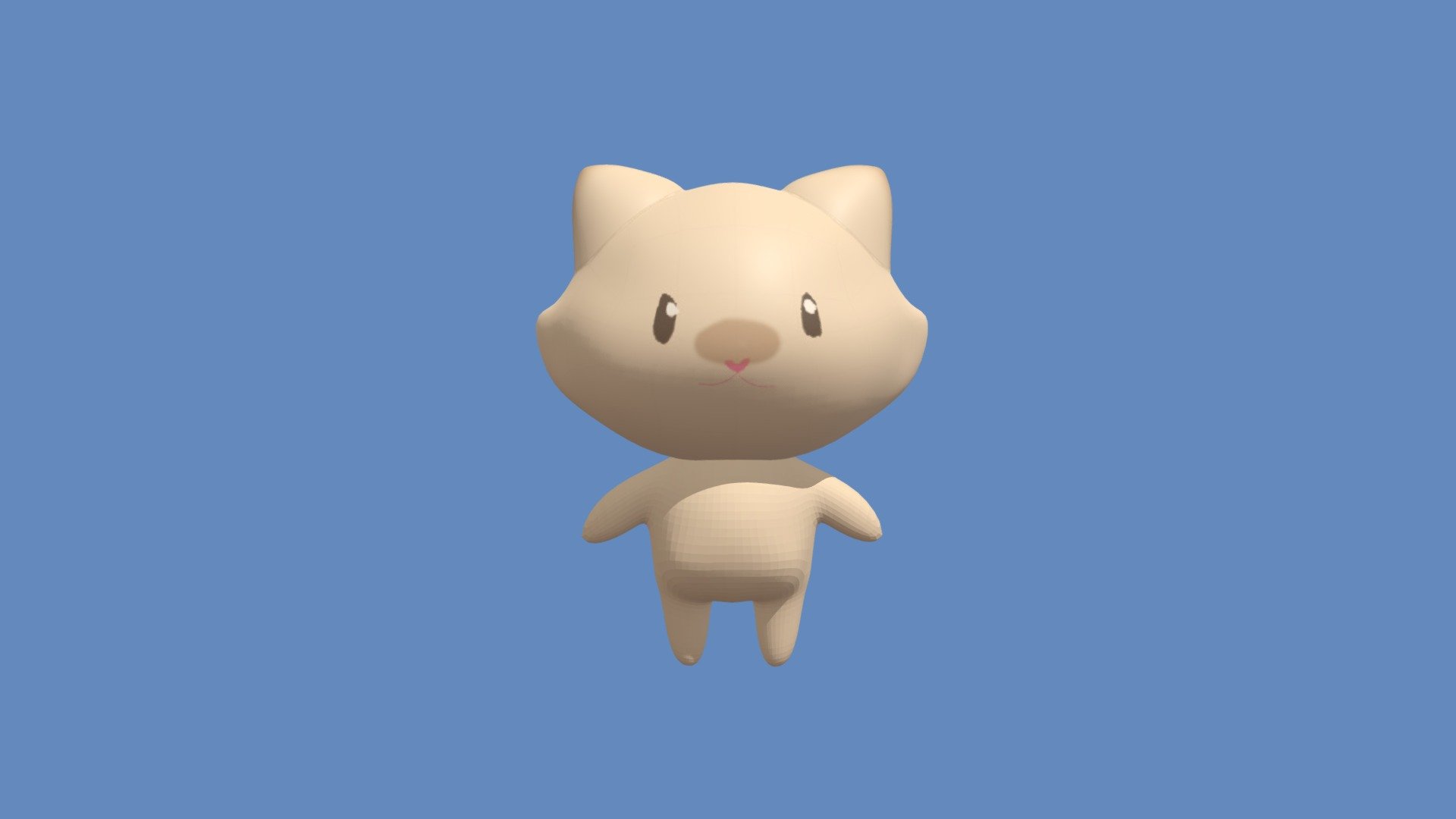 Simple Cat Character - 3D model by Lauren O. (@lauren88173) [a85612a ...