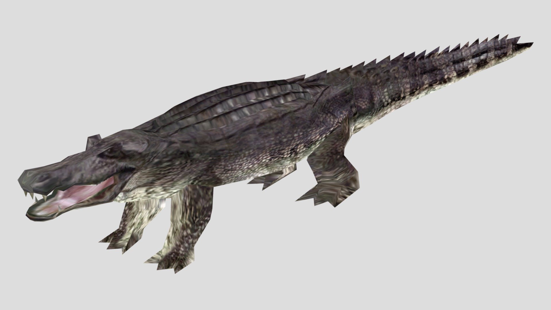 Turok: Evolution - Crocodile - Download Free 3D model by ziggertron ...