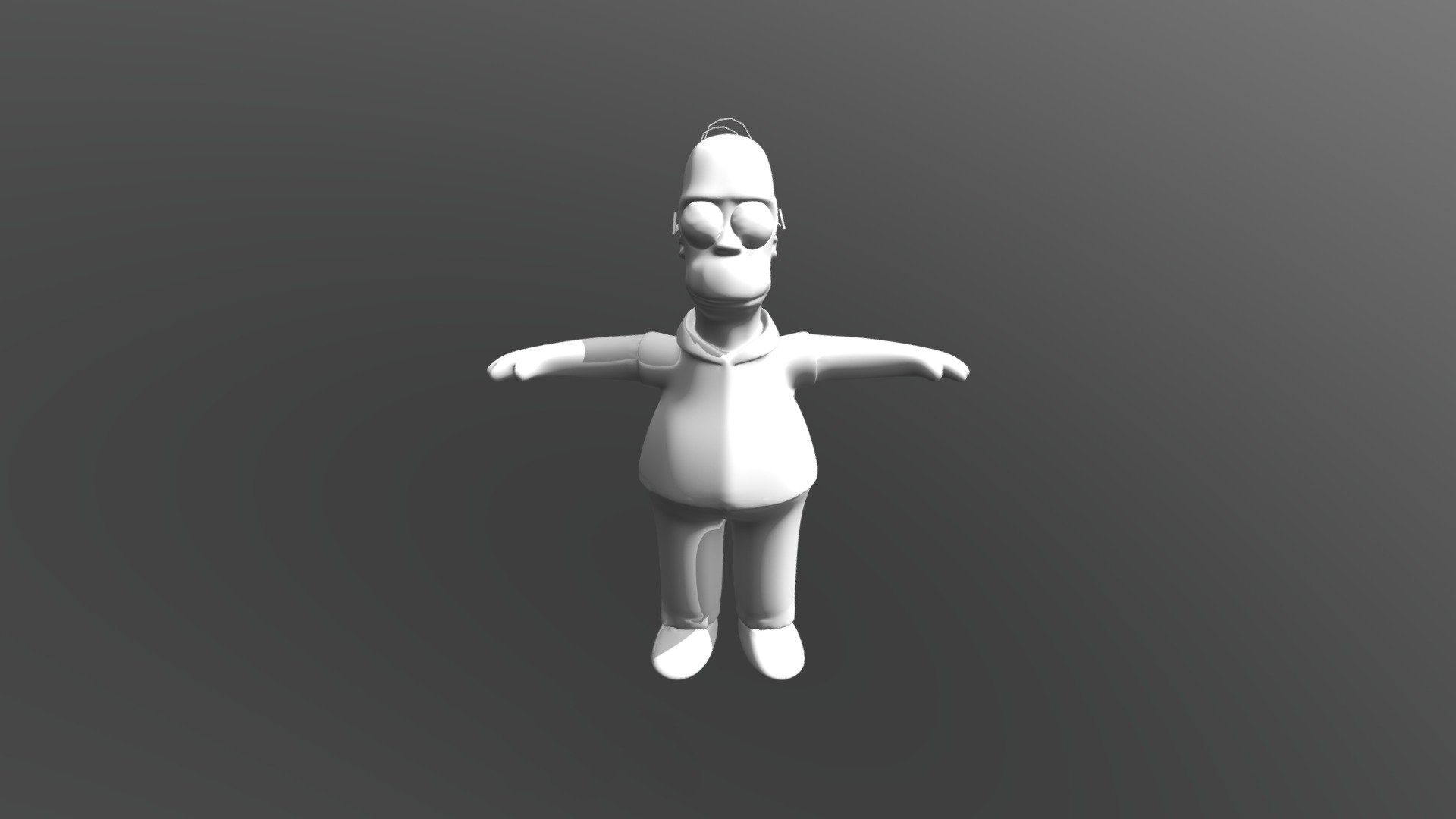 Homer - 3D model by Daniel Rodríguez (@drodriguezrincon94) [a857df3 ...