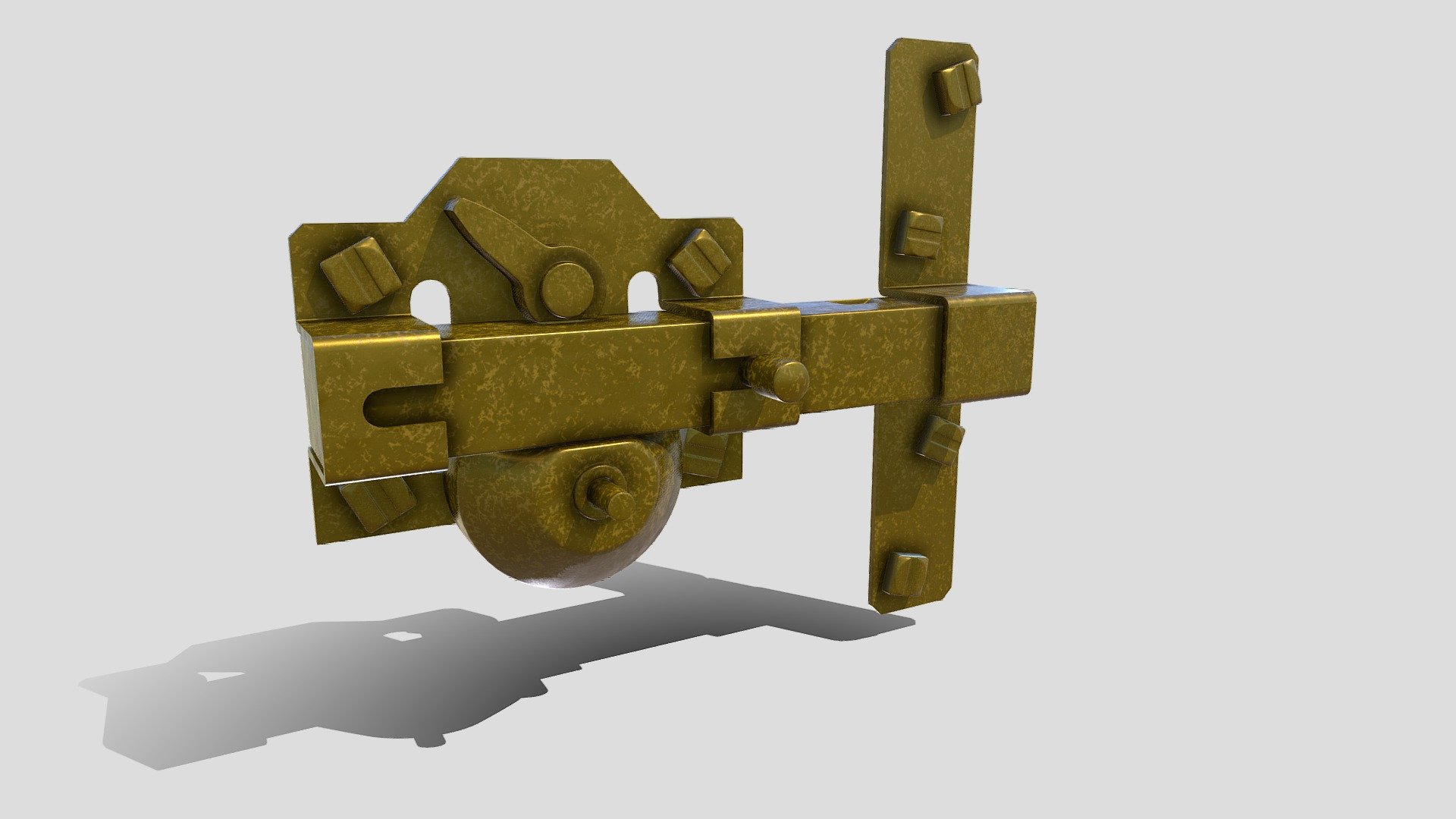 Door lock - 3D model by Nandiduli [a85ac26] - Sketchfab