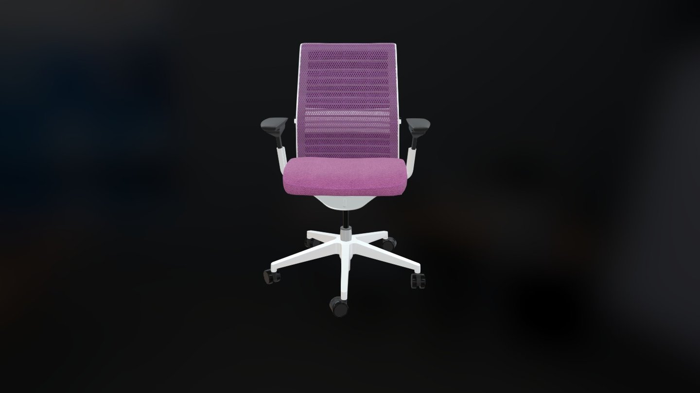 Steelcase Think V2 Chair - 3D model by cgartefacts [a85adc1] - Sketchfab