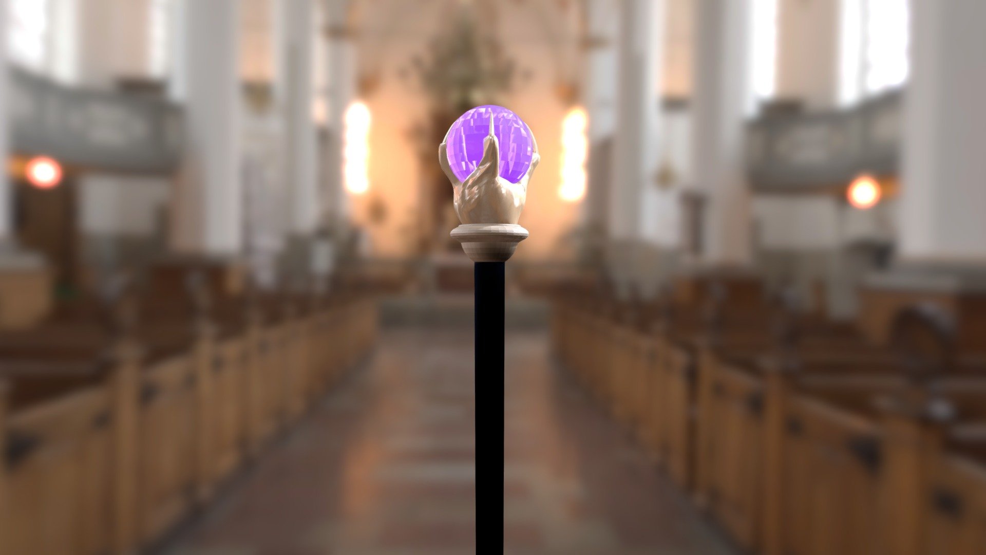 Wizard Staff - Download Free 3D model by TheLastSlice [a85b960] - Sketchfab