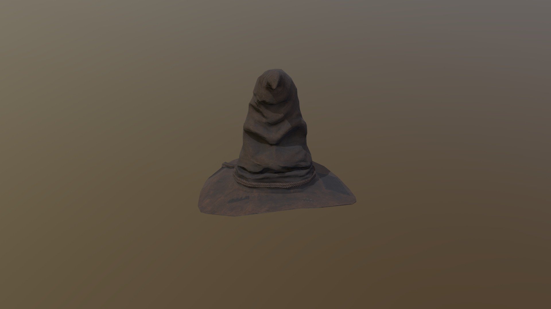 Sorting Hat Fan Art - Download Free 3D model by Arham Mustafa Chaudhry ...