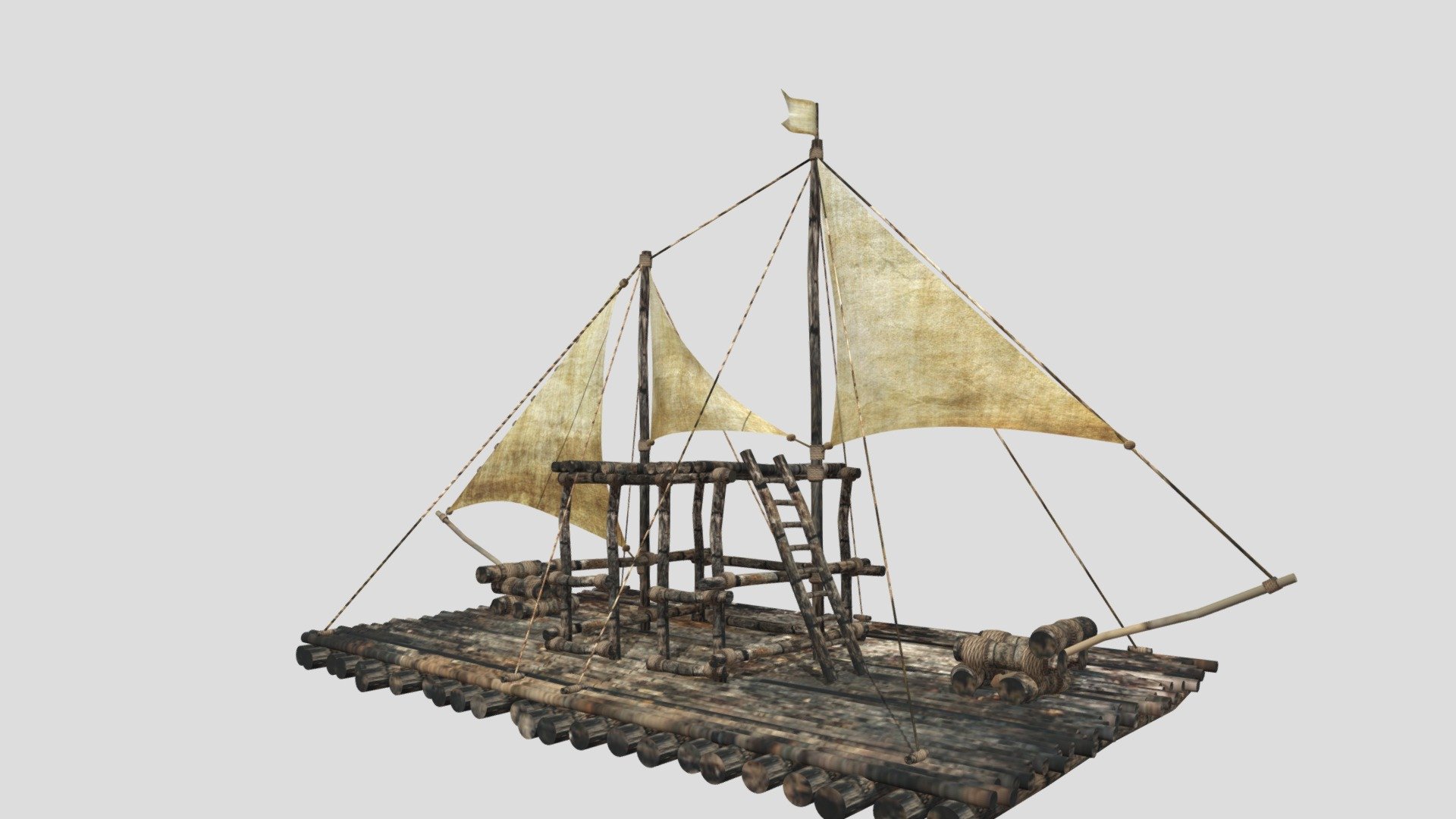 Raft - Download Free 3D model by gogiart (@agt14032013) [a85dc0e ...