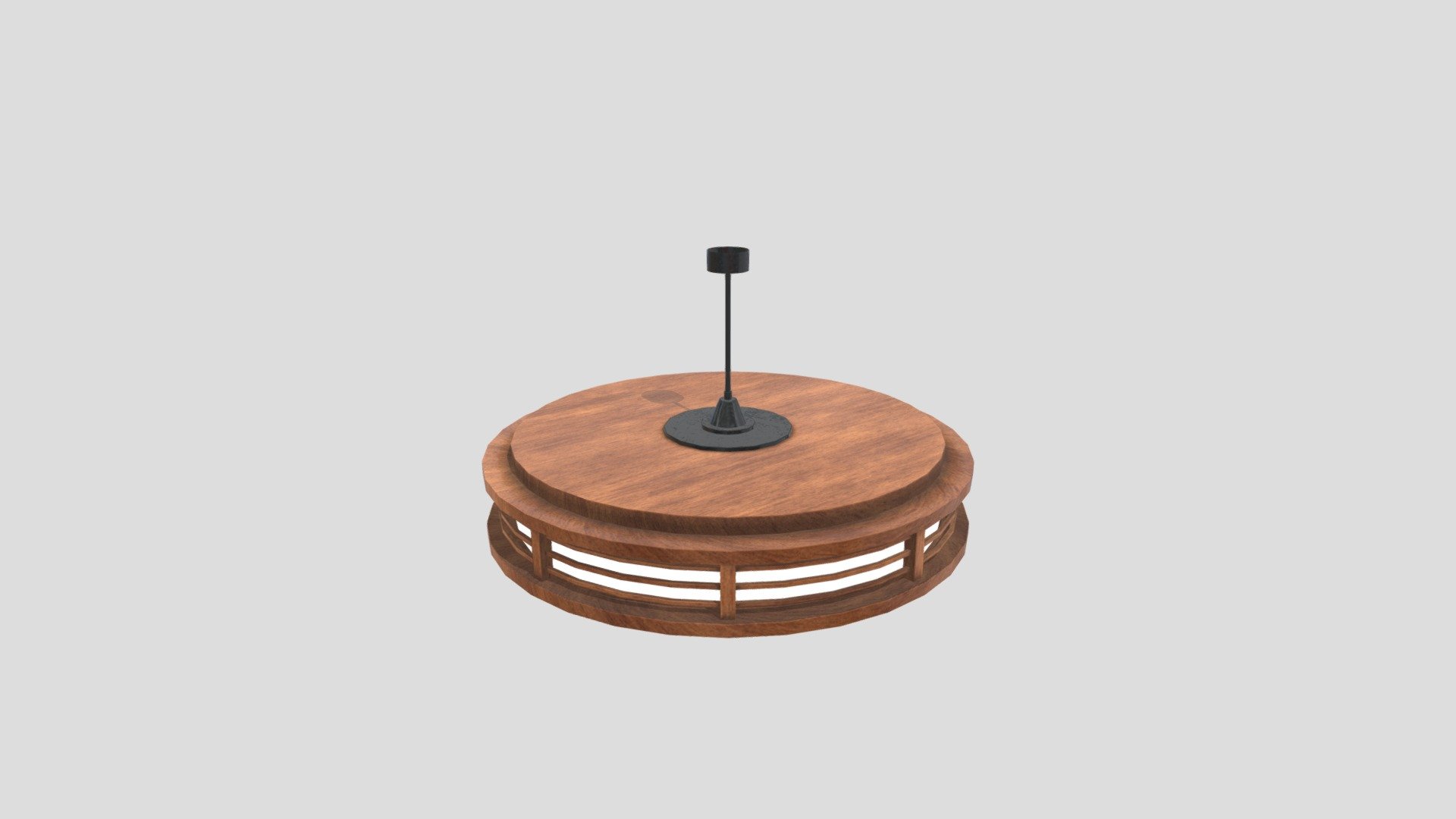 Japanese Ceiling LIght1 - 3D model by VirtualAsset (@clome.haikei ...