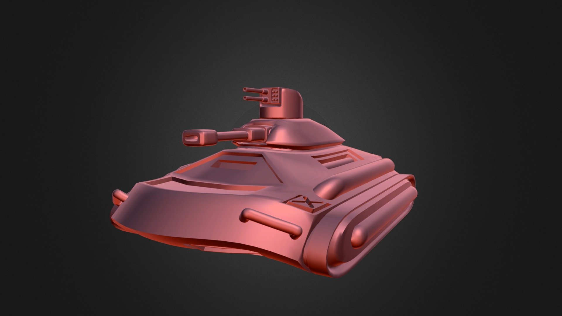 Hover Tank - 3D model by hellsingthenoble [a85e75d] - Sketchfab