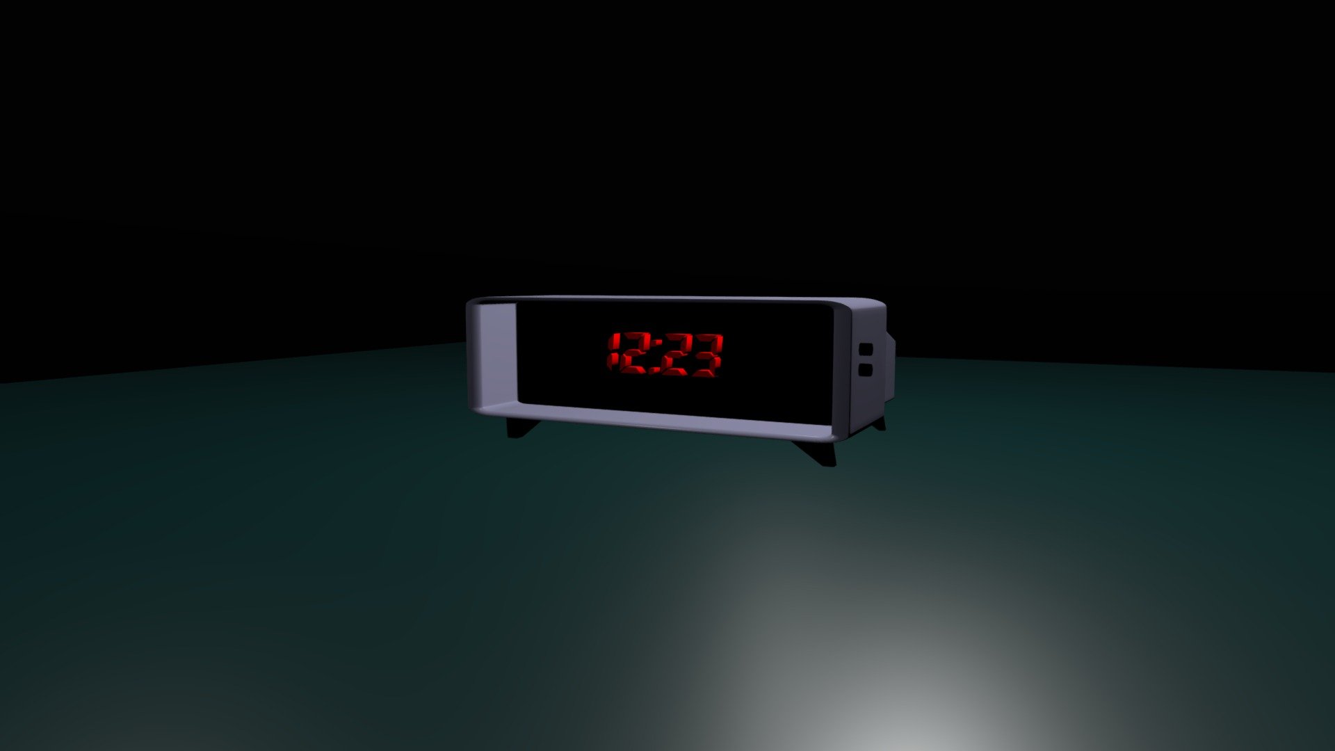 Digital clock 3d - Download Free 3D model by Abdullrahman (@body3d2005 ...