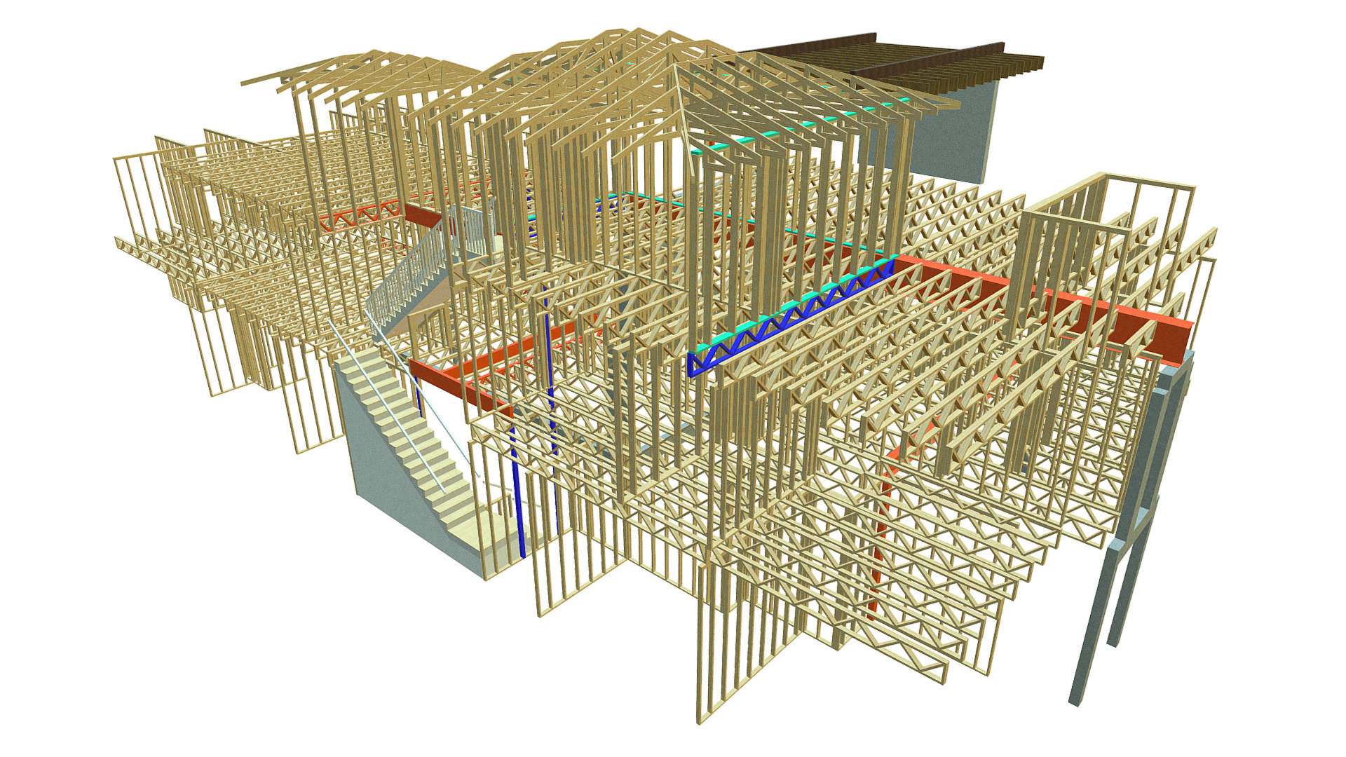 Lenhart 3D Framing - 3D model by Alan Butler (@ab2draft) [a85f89b ...