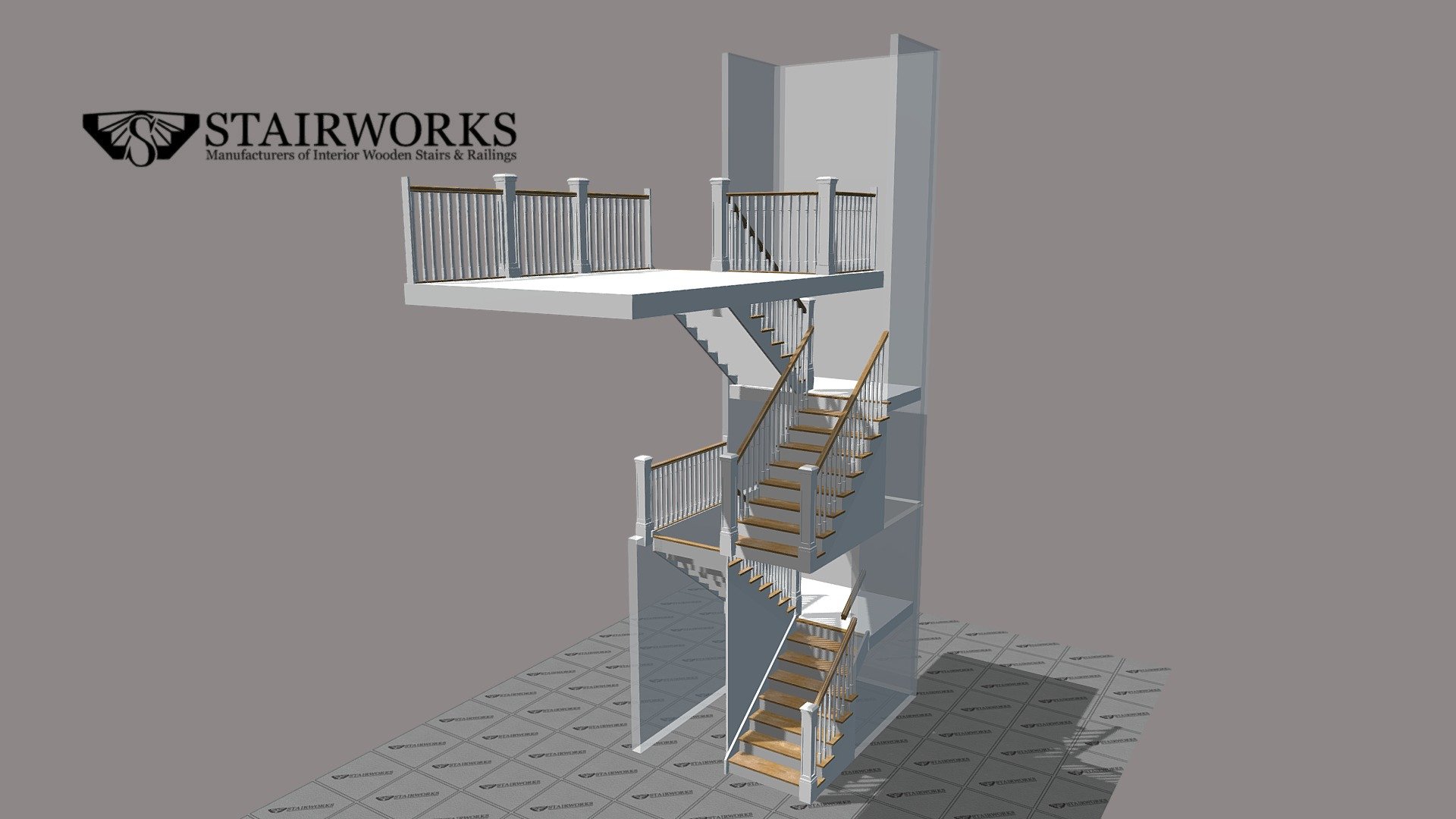 HENNINK CONSTRUCTION WATSON RD RAILING DESIGN - 3D model by STW ...