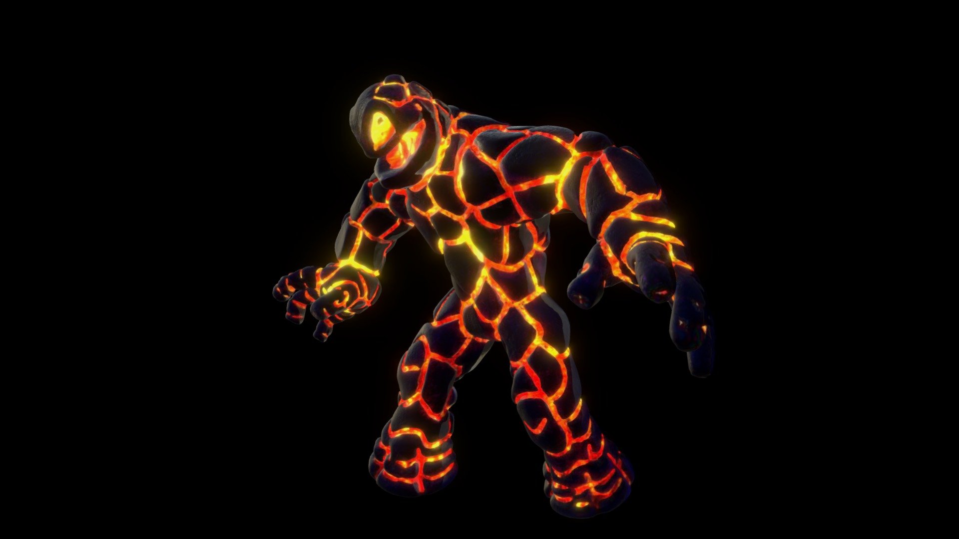 A Halloween Golem - 3D model by Stark (@stark3d) [a860371] - Sketchfab