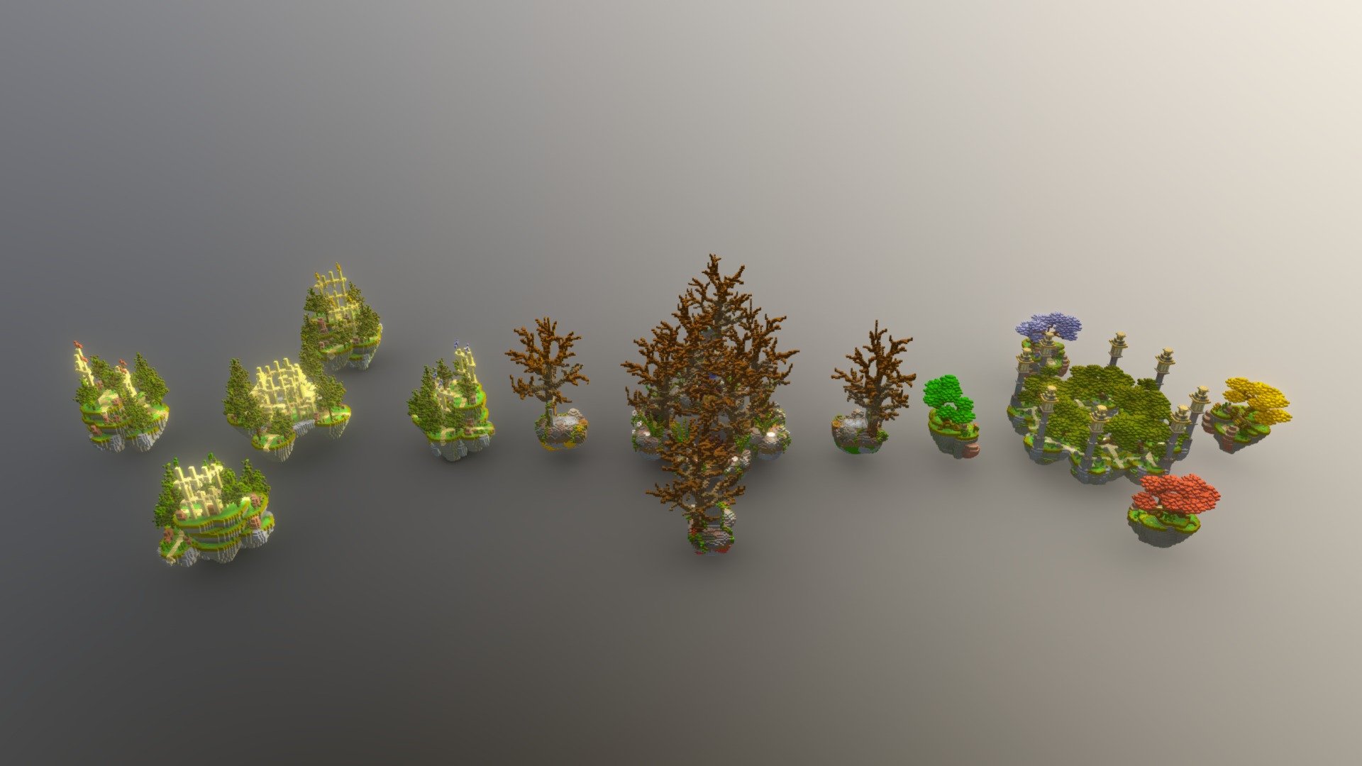 3 Bedwars Maps - 3D model by Vextrosity [a860767] - Sketchfab