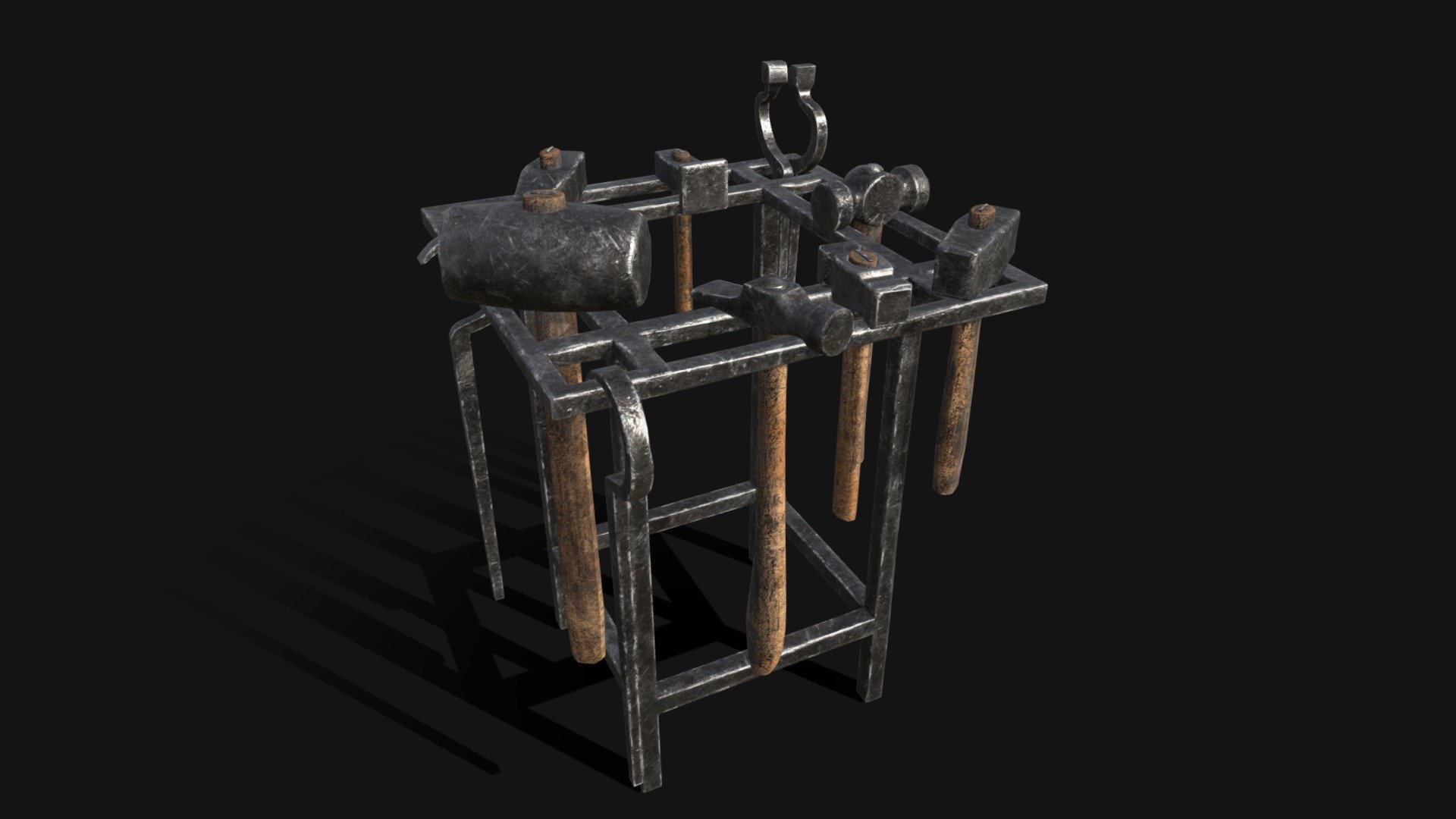 Blacksmith Tool Kit - Buy Royalty Free 3D model by Clockwork Creations ...