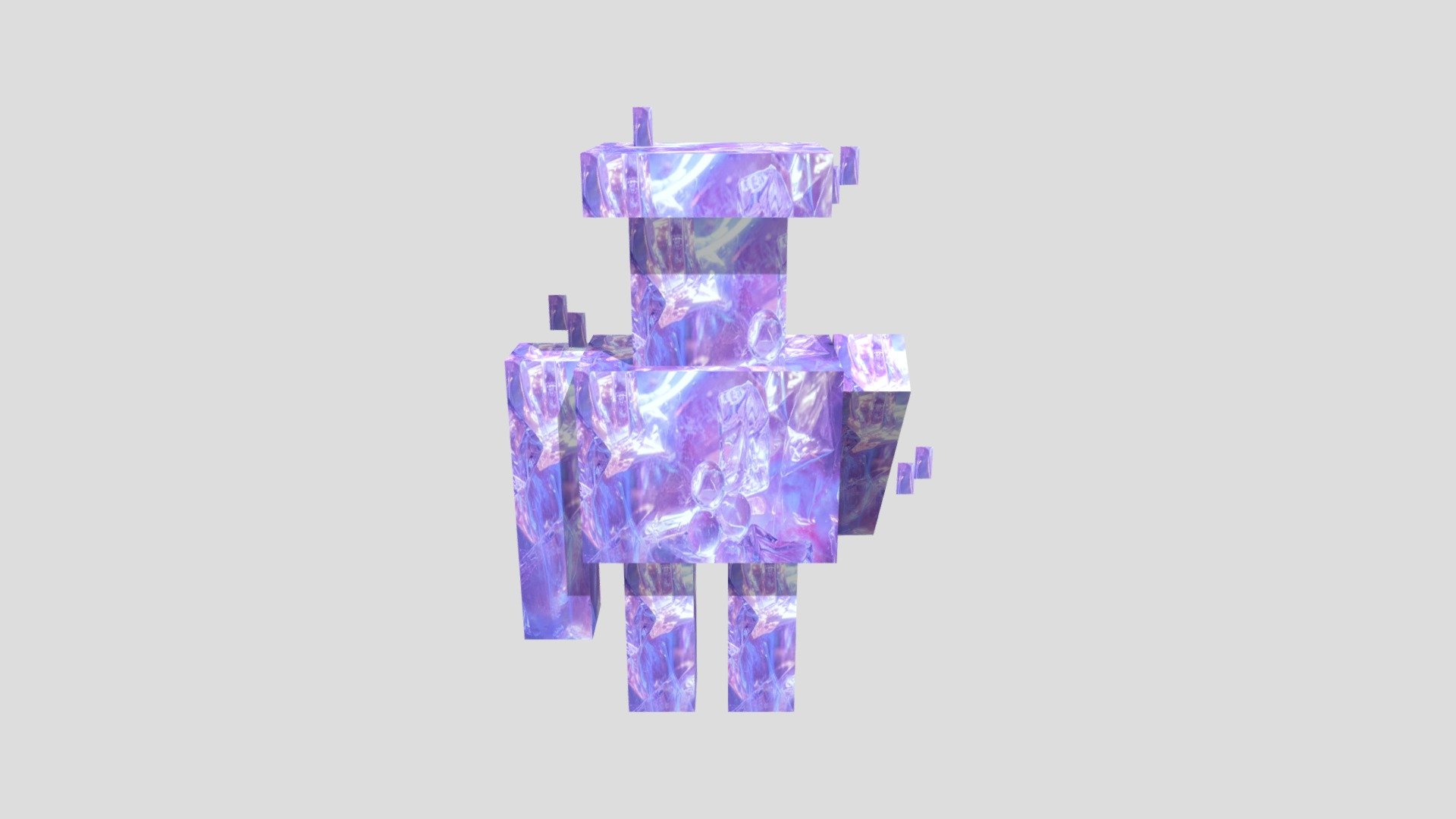 Crystal Golem - Download Free 3D model by Icindekimuzisyen [a8617ef ...