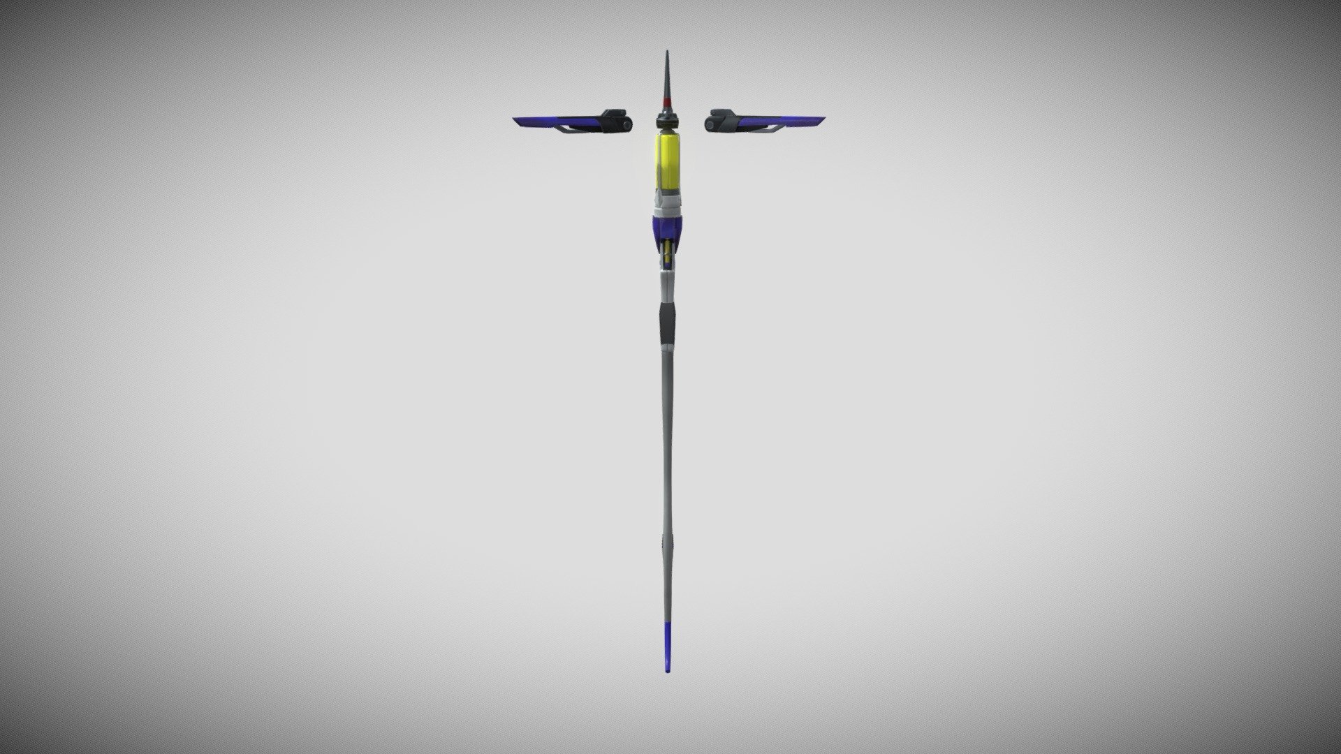 Mercy Staff_LowPoly - 3D model by Azri_Azraei [a8624c6] - Sketchfab
