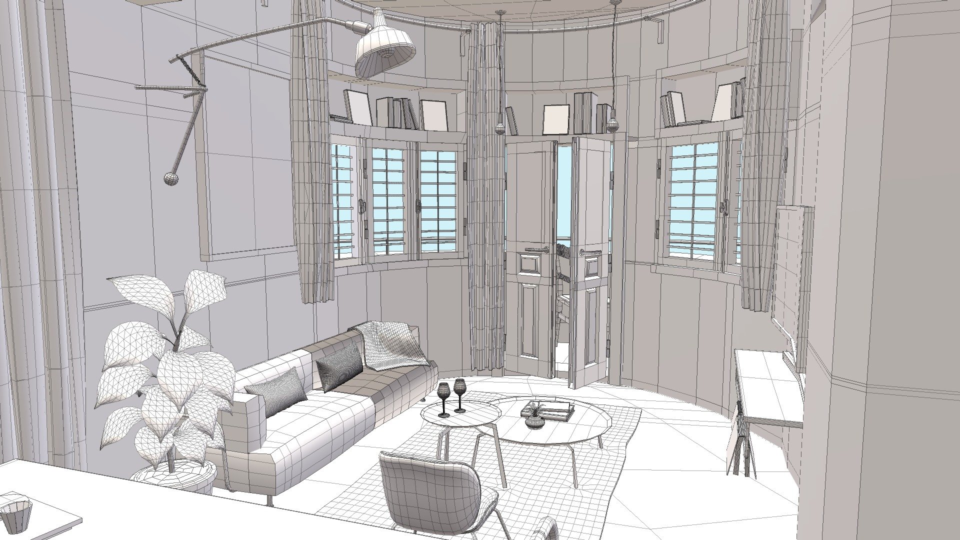 Summer residence - 3D model by Michael Feghali (@MichaelFeghali ...
