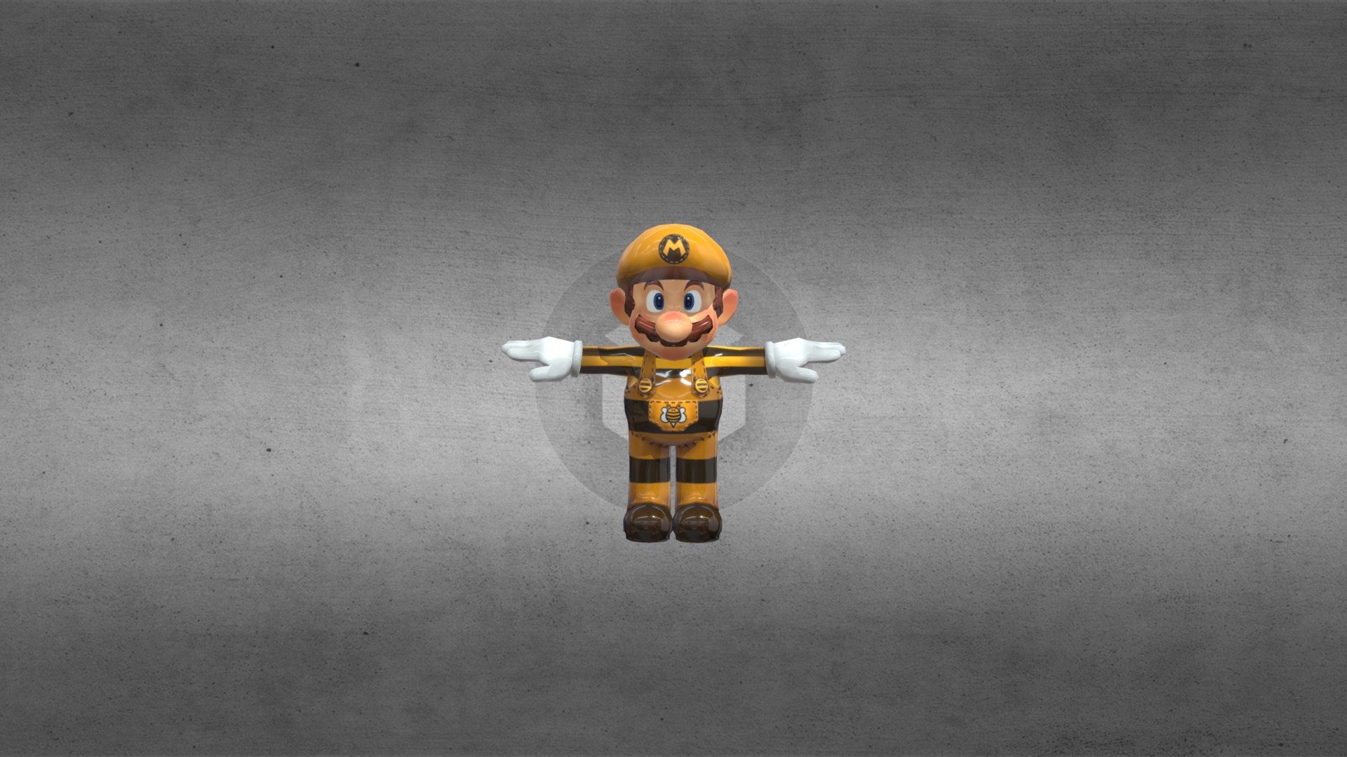 Mario_avatar_abeja - Download Free 3D model by rennypoma684 [a863b1a ...