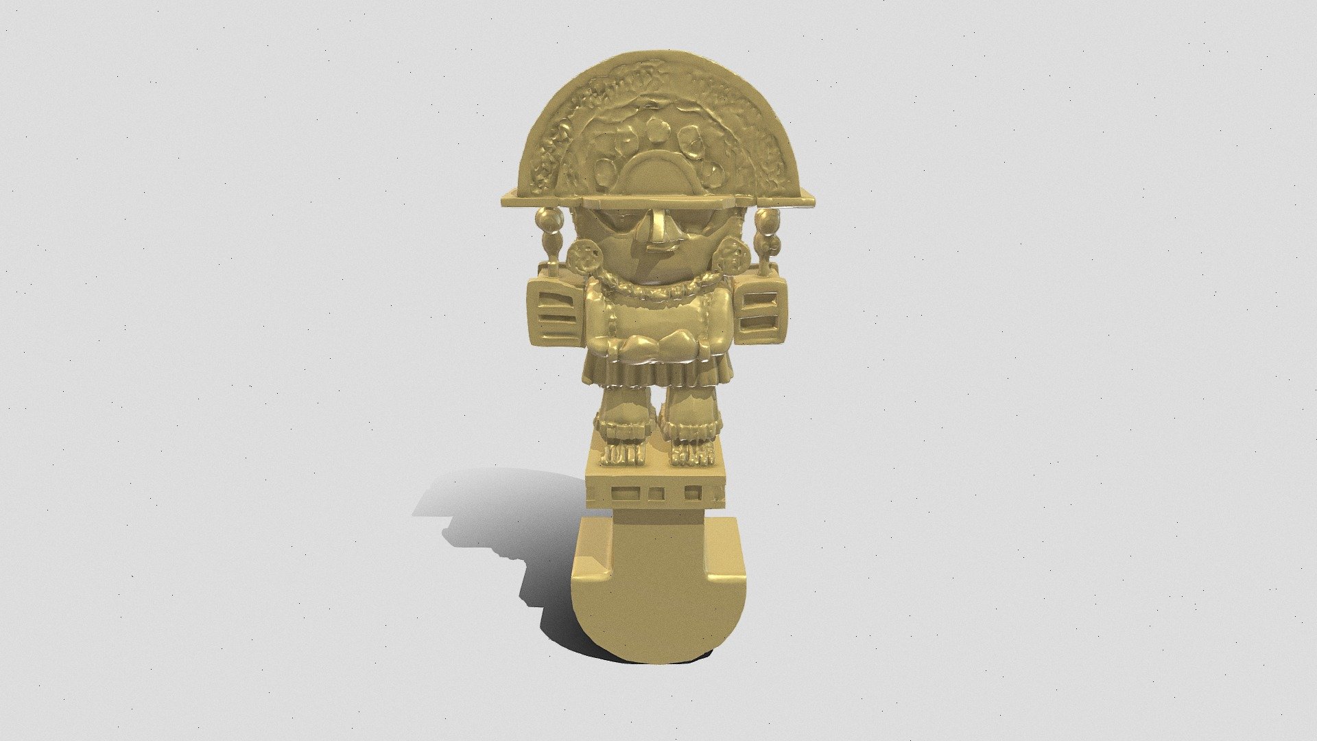 Tumi ceremonial andino - 3D model by arqueologia_3d [a8640f8] - Sketchfab