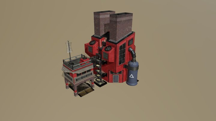Refinery 3D models - Sketchfab