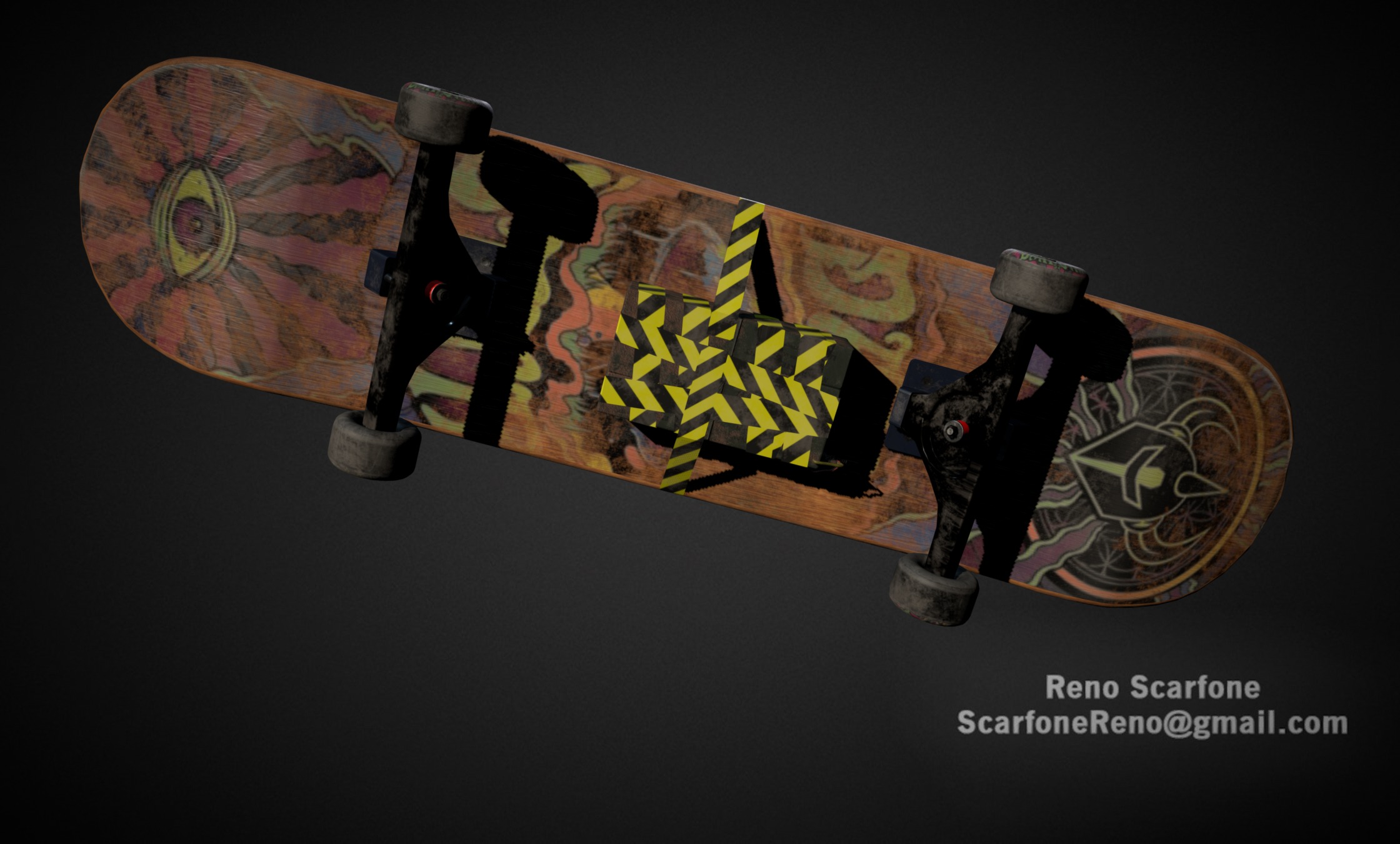 C4 Board - Download Free 3D model by RenoScarfone [a8654f9] - Sketchfab