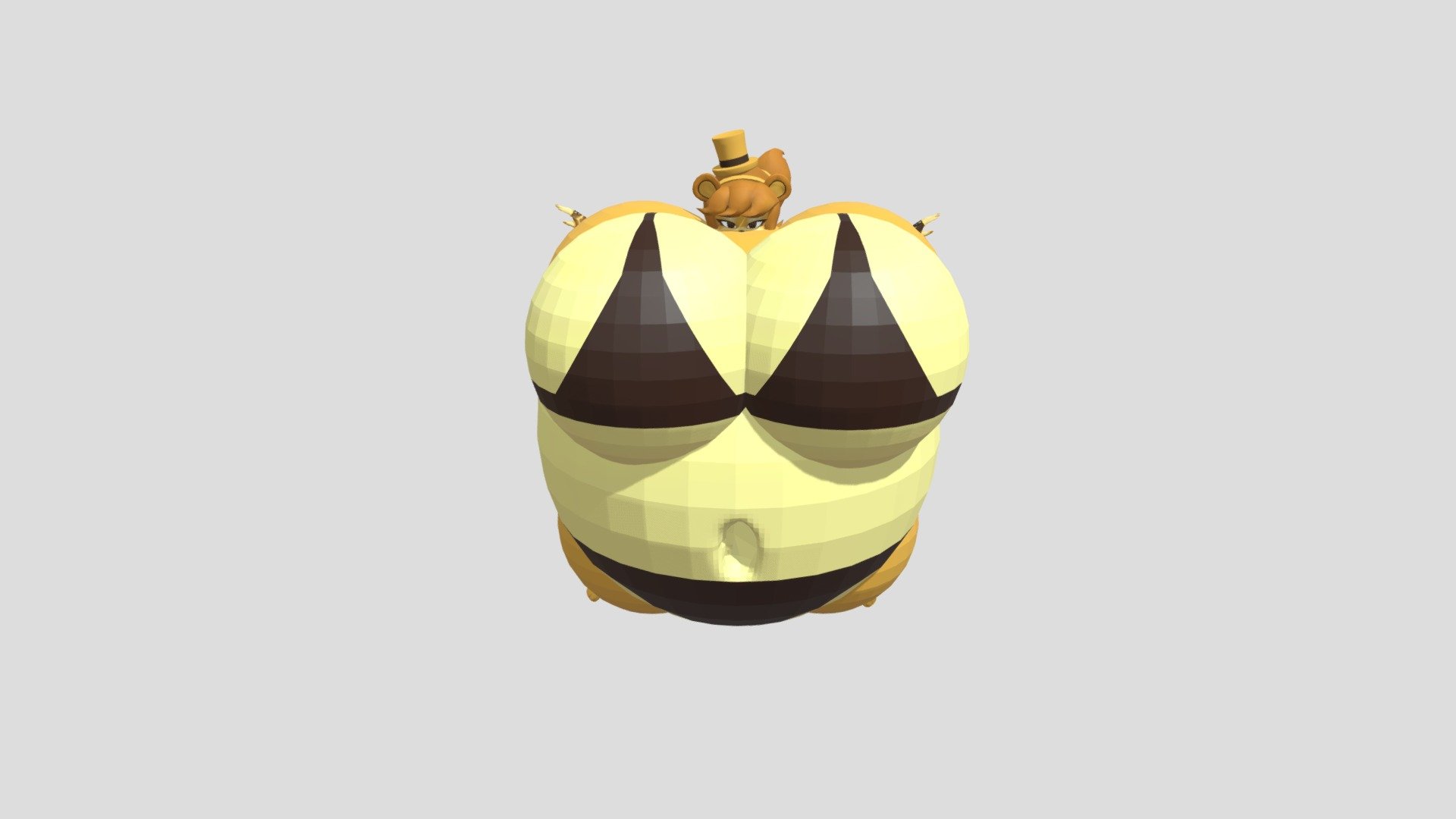 Queen Bee Bikini INFLATION - Download Free 3D model by LEON ...