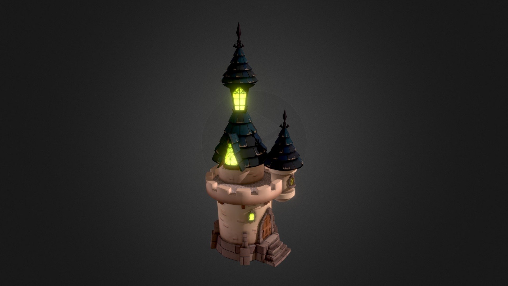 Wizard Tower - 3D model by Swado95 [a868bce] - Sketchfab