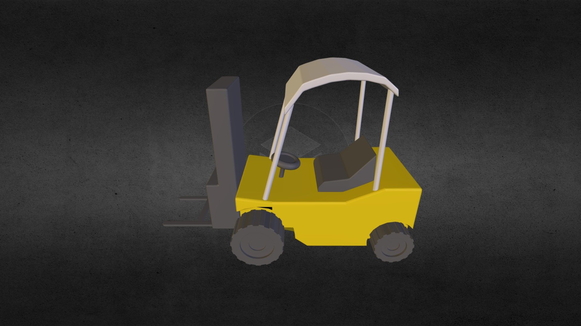 forklift - 3D model by andrewfitzpatrick [a86b967] - Sketchfab