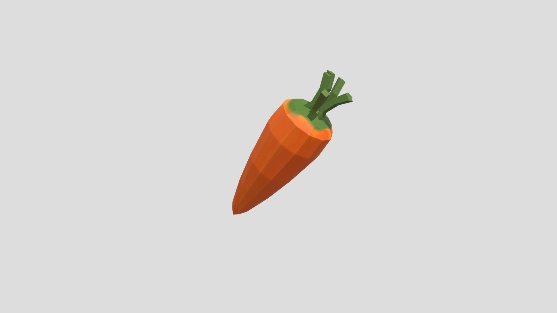 carrot - 3D model by yuelinxx [a86bc74] - Sketchfab