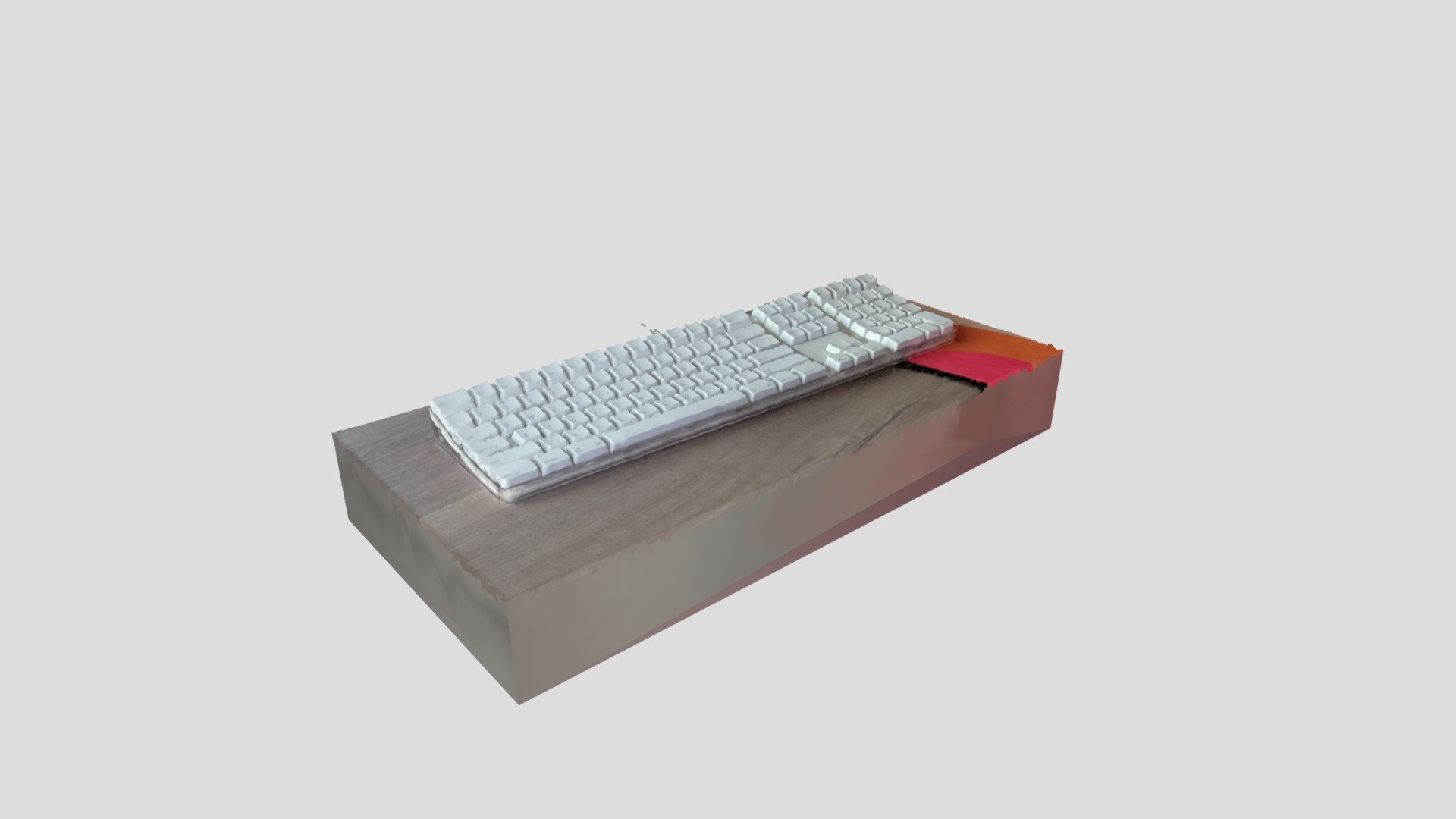 Keyboard - Download Free 3D model by beanwhip [a86bf52] - Sketchfab