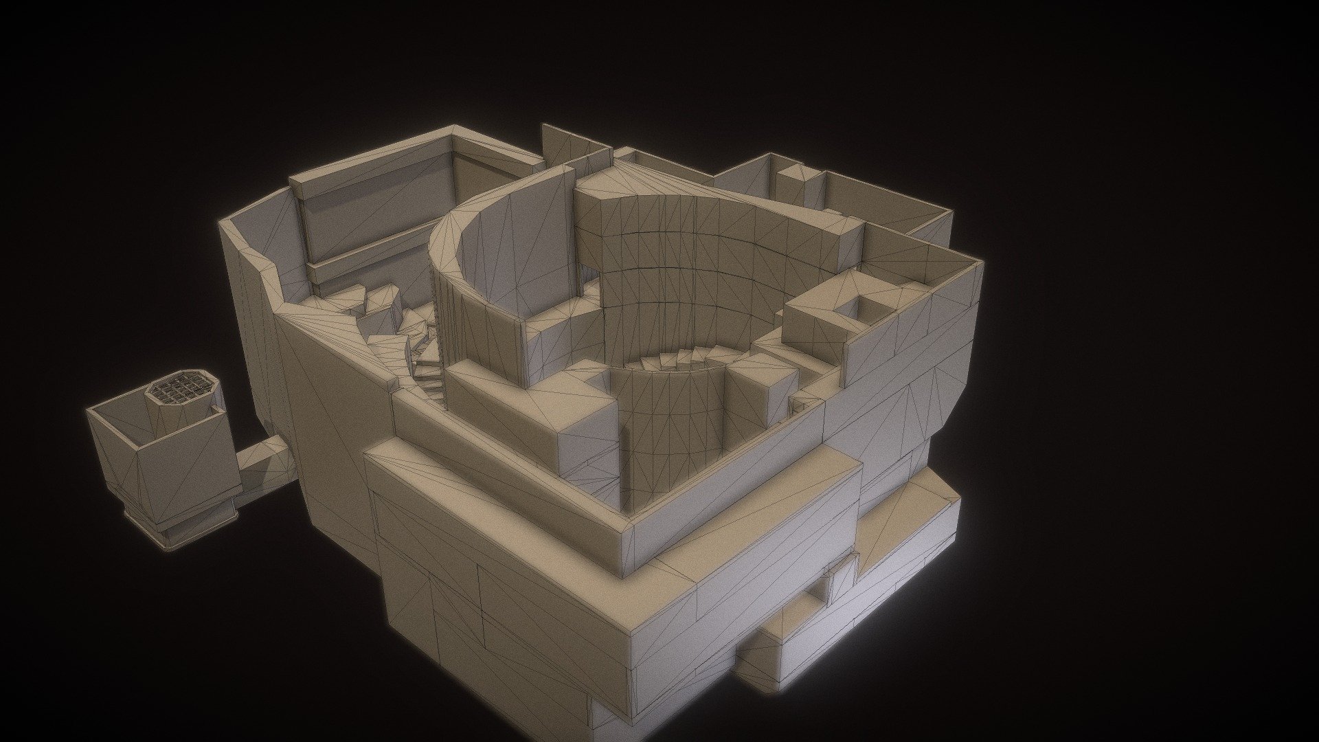 Q2dm1 The Edge - 3D model by wasyl [a86cf5b] - Sketchfab