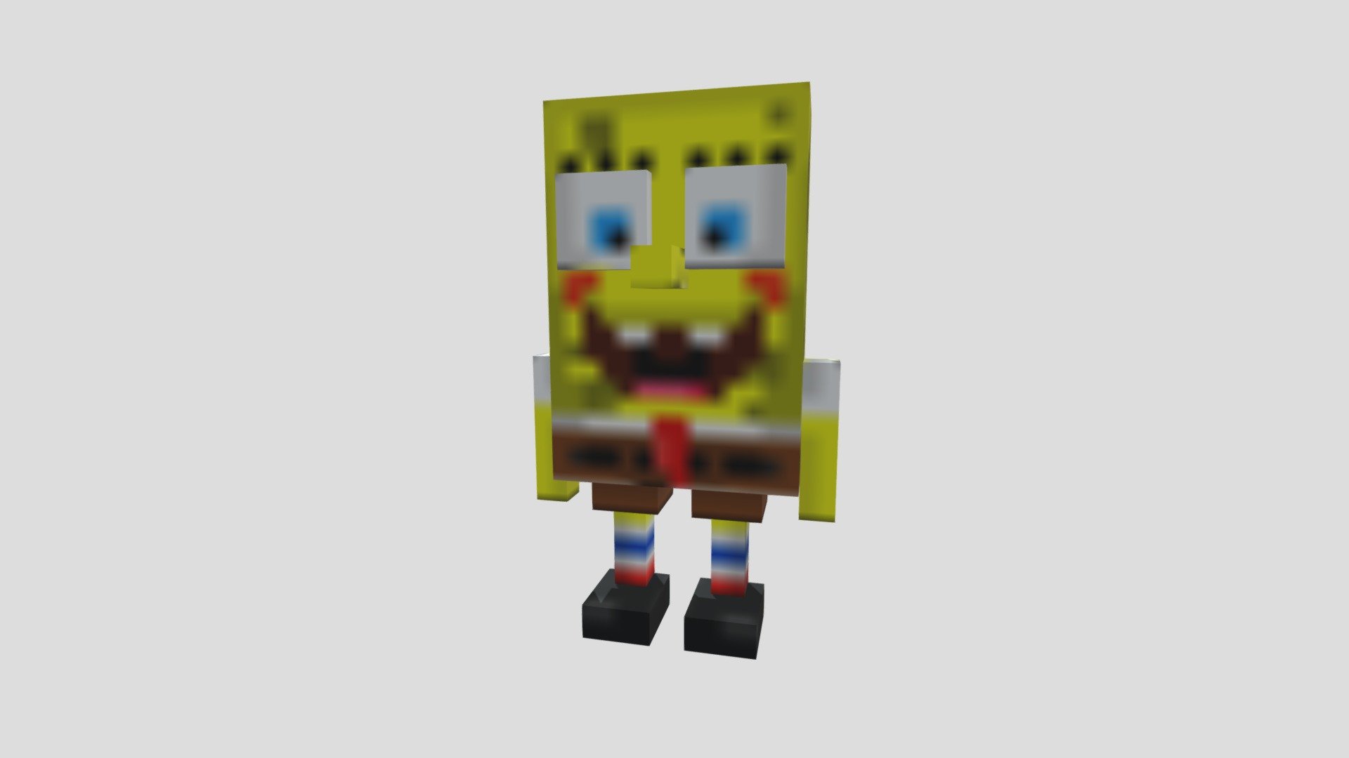 Custom Edited - Nickelodeon Customs - SpongeBob - 3D model by ...