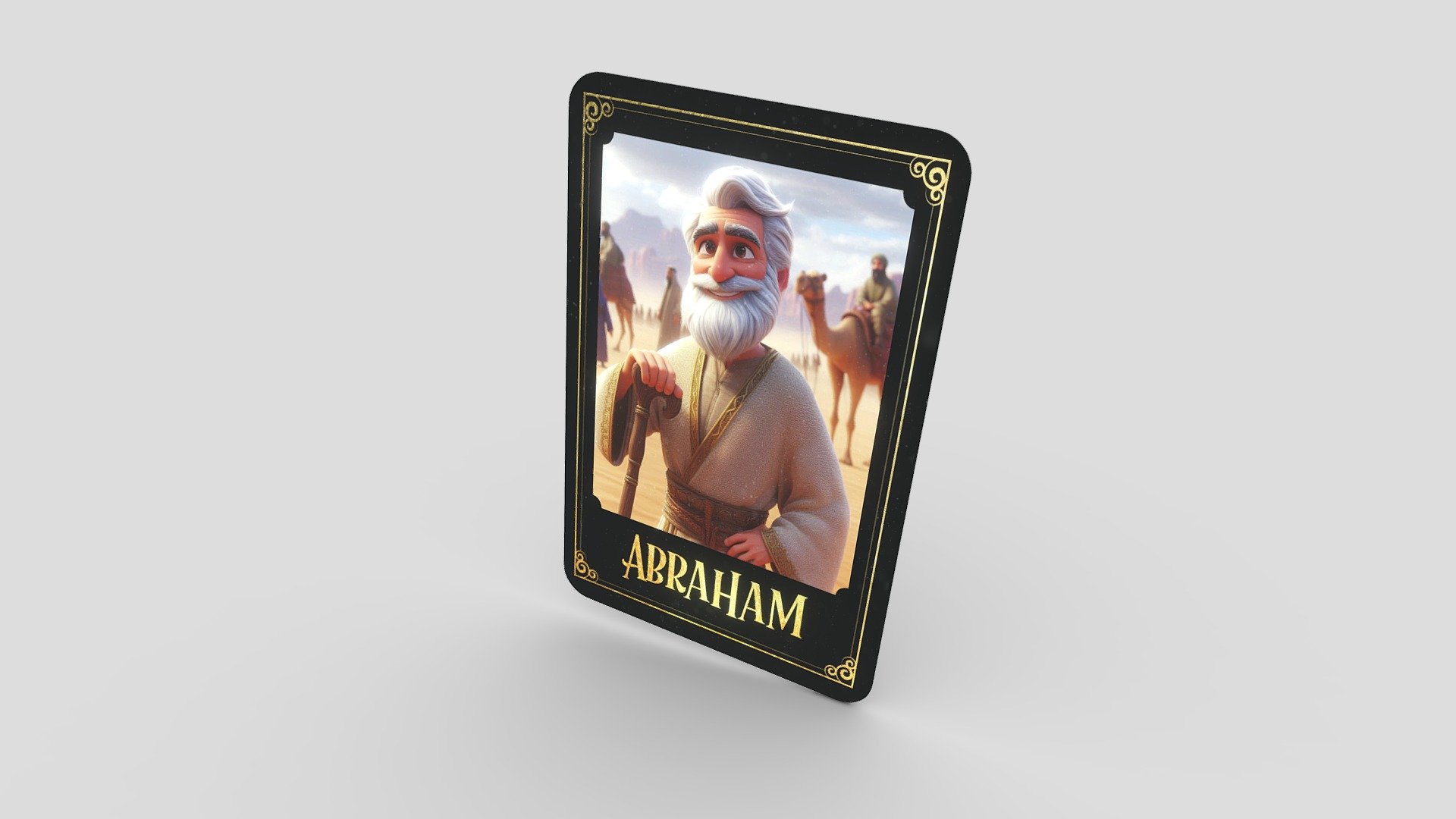 Abraham - Semana 3 - 3D model by alexarriola [a86d40d] - Sketchfab