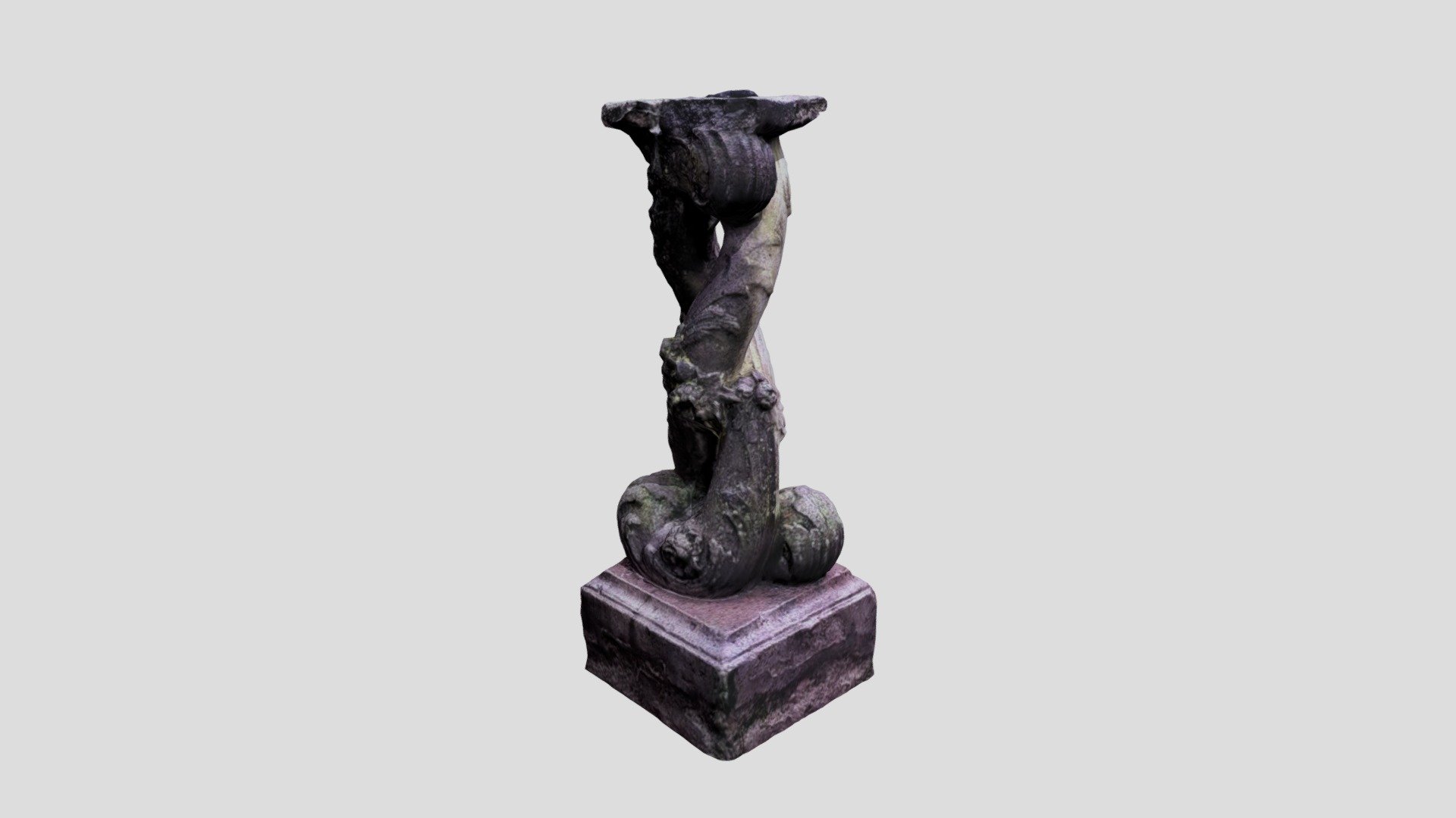 Wet Public Stone Statue - Download Free 3D model by Weitblick.ai ...