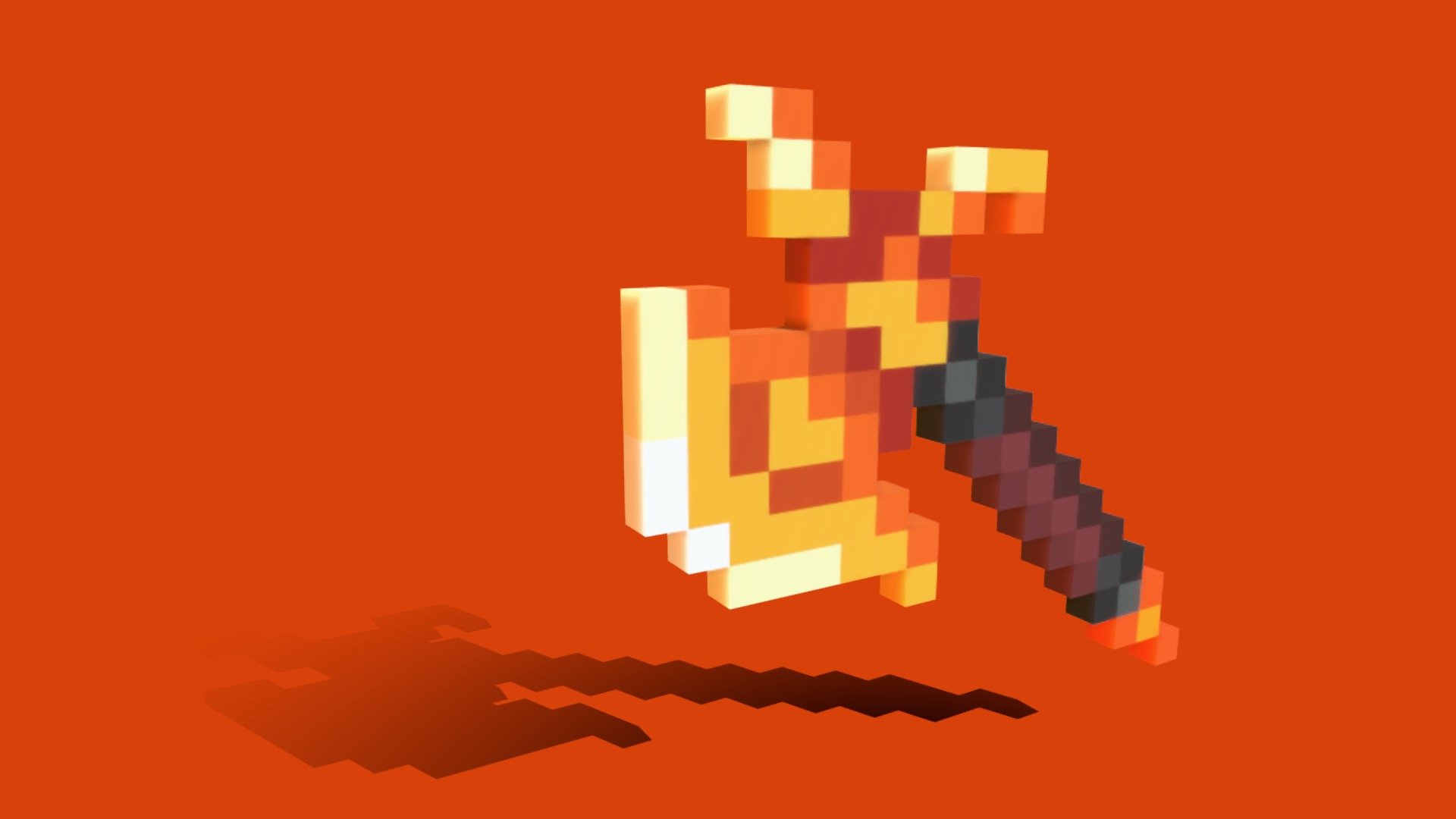 Firebrand Minecraft Dungeons - Download Free 3D model by I am an Alien ...