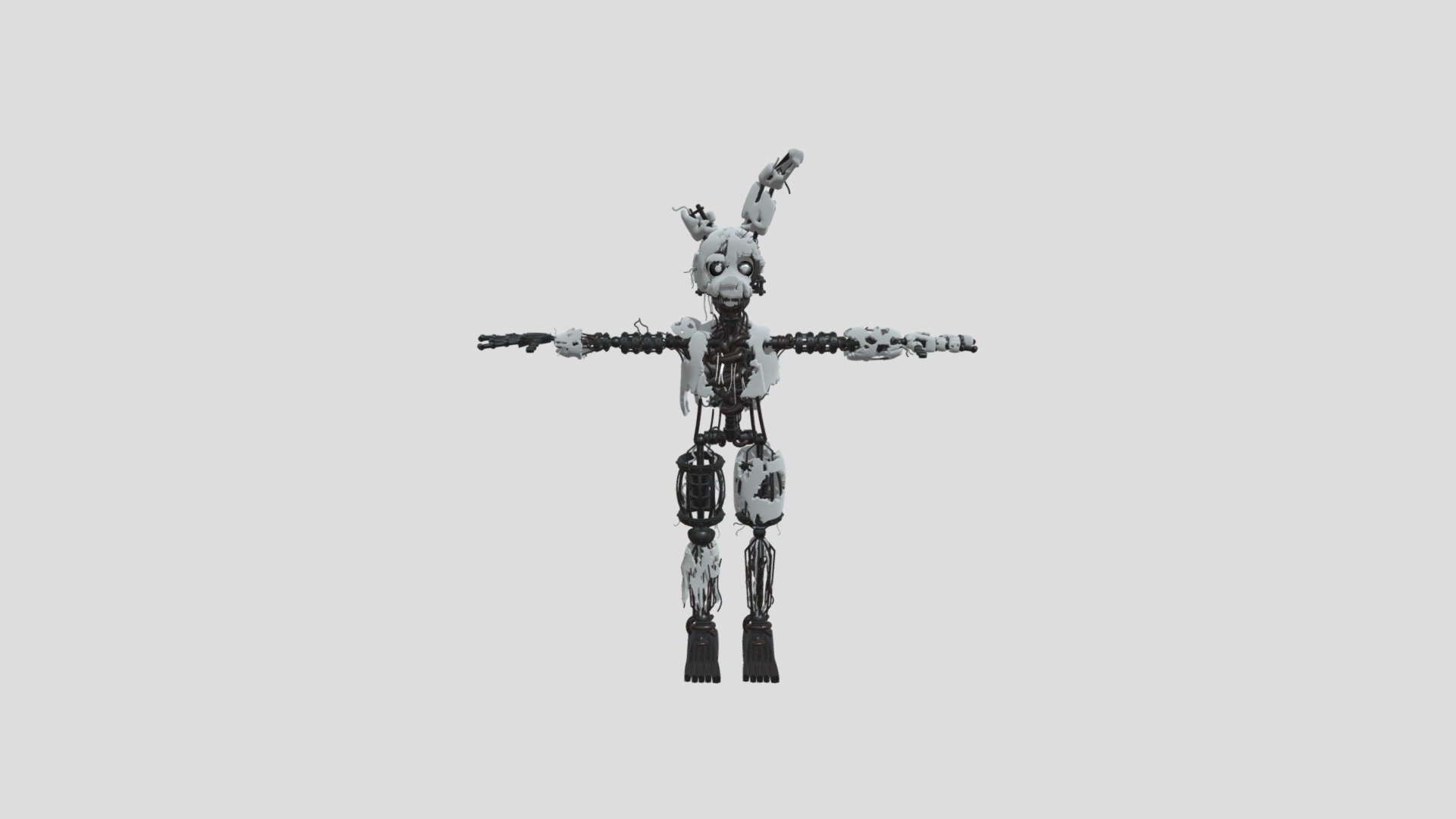 Ignited Springtrap - Download Free 3D model by AndyBy2002 [a870de3 ...