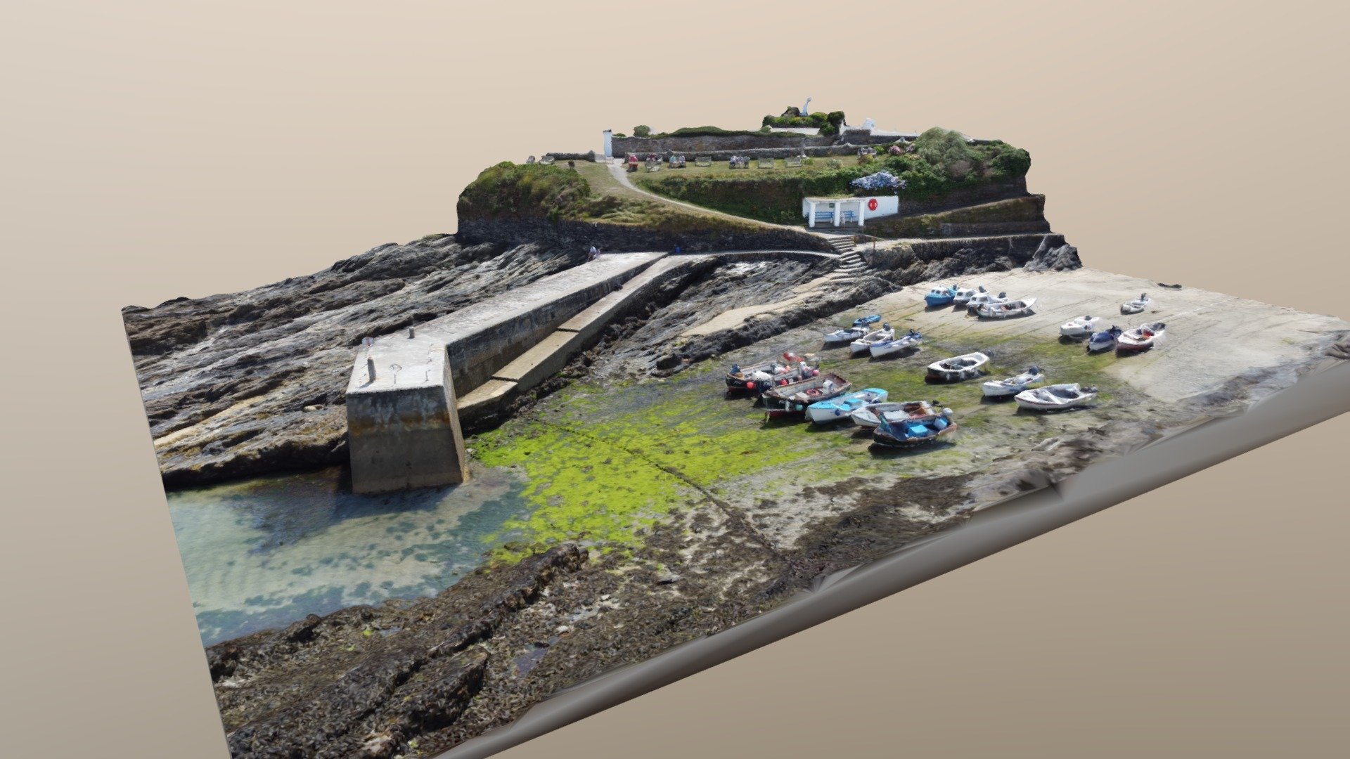 The Breakwater, Portscatho - 3D model by barney.nicholls [a8764f6 ...