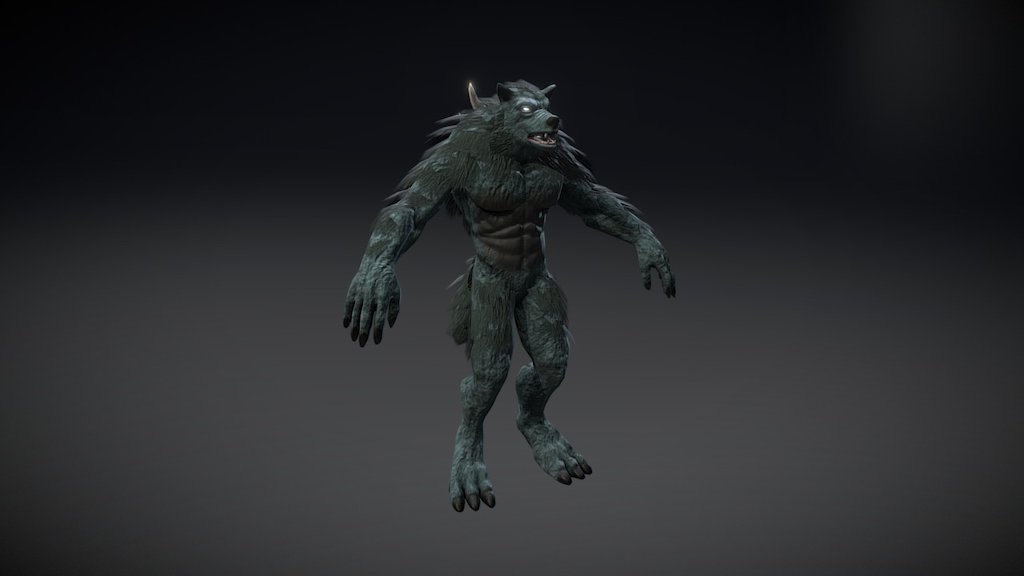 A.S.H.: Werewolf - 3D model by Hroft [a877763] - Sketchfab