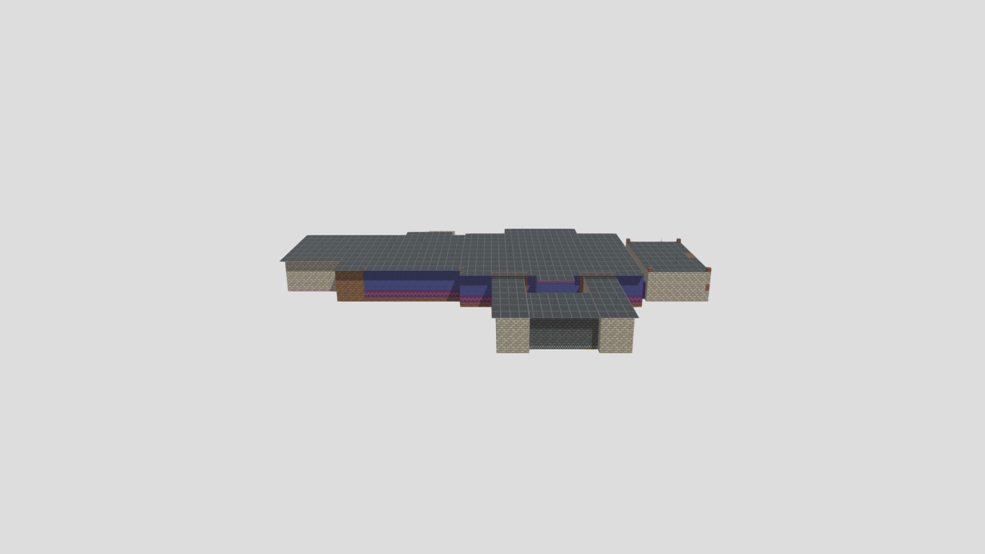 Minecraft Fnaf Map - Download Free 3D model by The Modelo Gamer ...