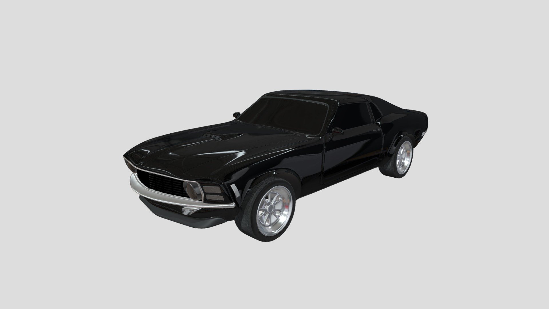Ford Mustang Boss 302 - Download Free 3D model by AdamRichard [a878dab ...