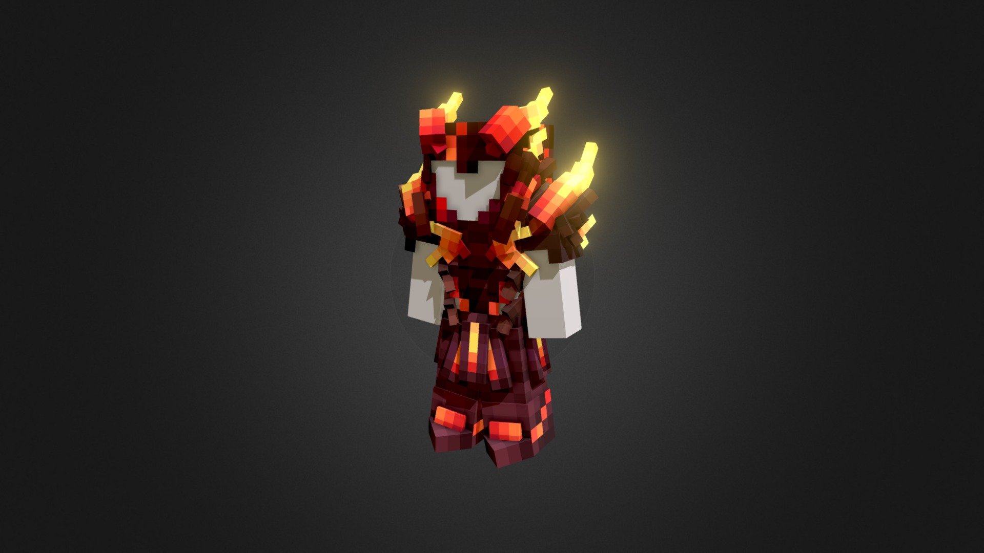 The Nether Armor 3d Model By Onrj [a878e61] Sketchfab