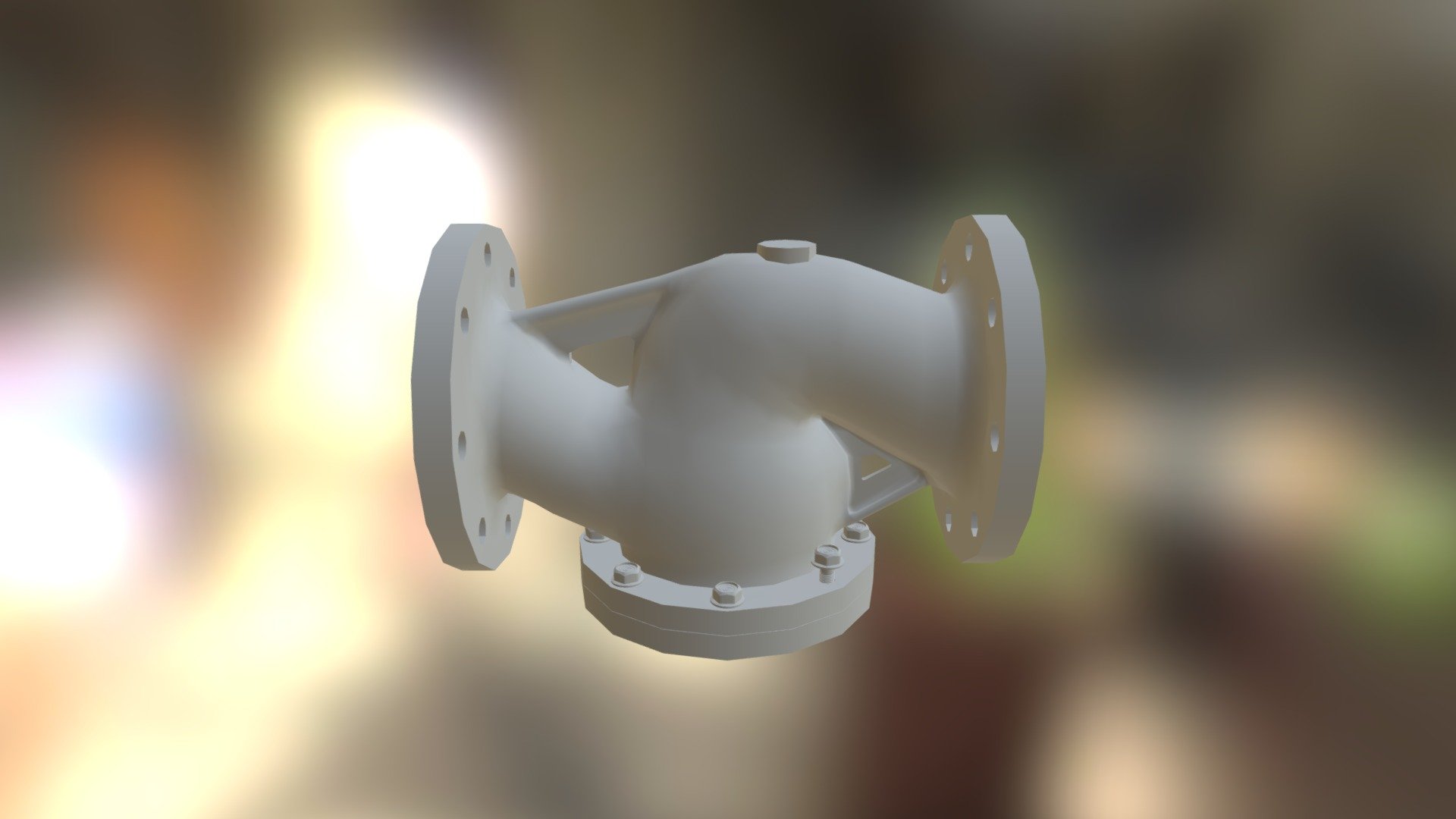 machine part - 3D model by hoydor [a87a087] - Sketchfab