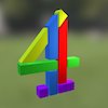 3D Channel 4 UK Logo - Download Free 3D model by Ian Dowson (@eonie316 ...