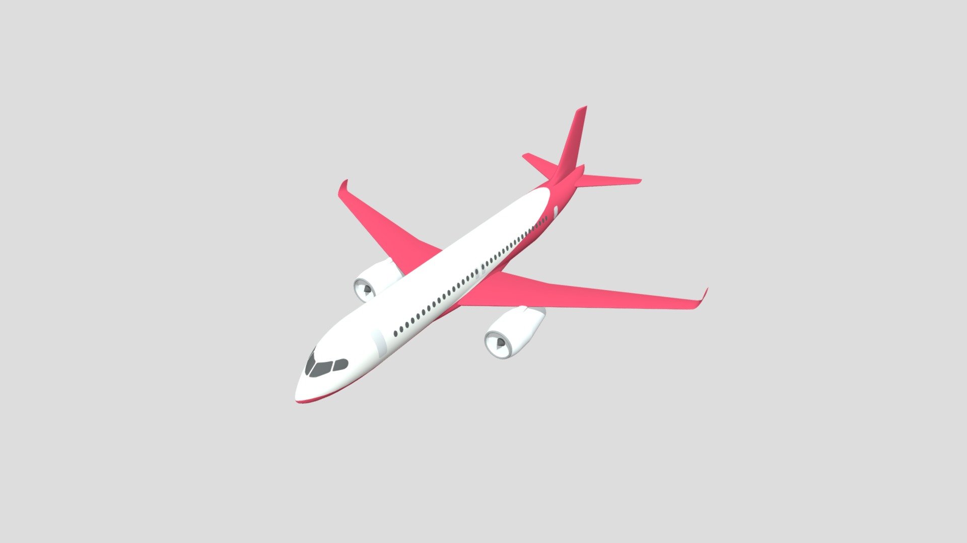 Aircraft - 3D model by Marcel (@MarcelBittrich) [a87af42] - Sketchfab